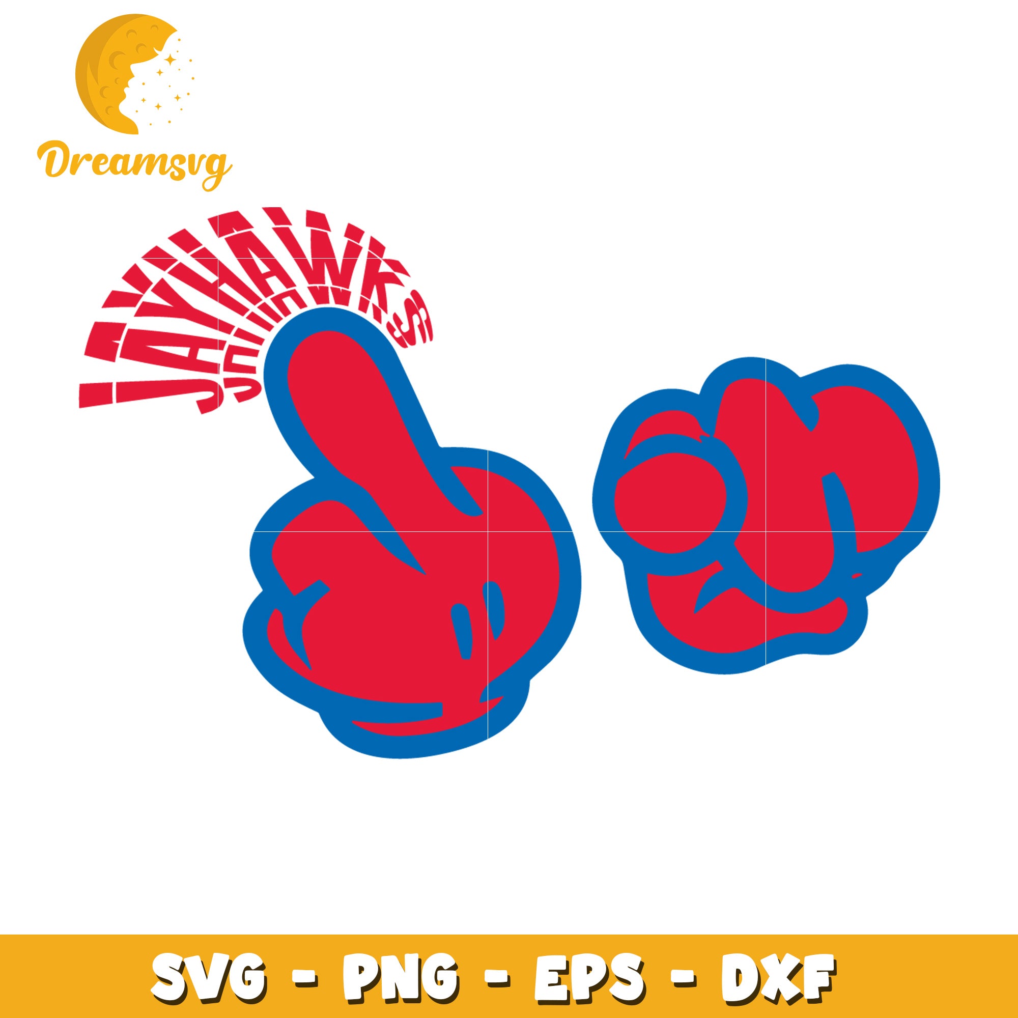 Jayhawks SVG PNG EPS DXF Cut Files – DreamSVG Store