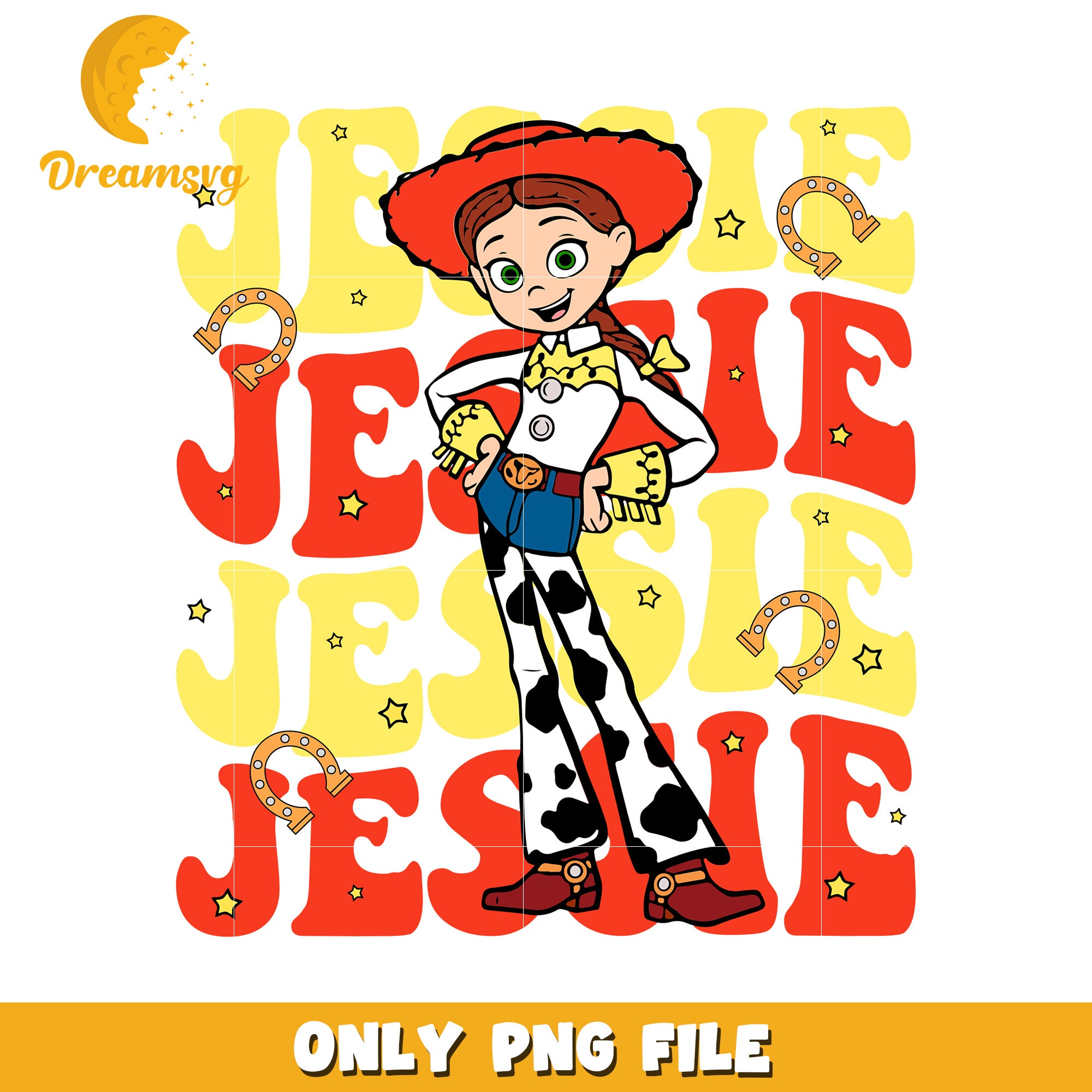 Jessie PNG Toy Story Design – DreamSVG Store
