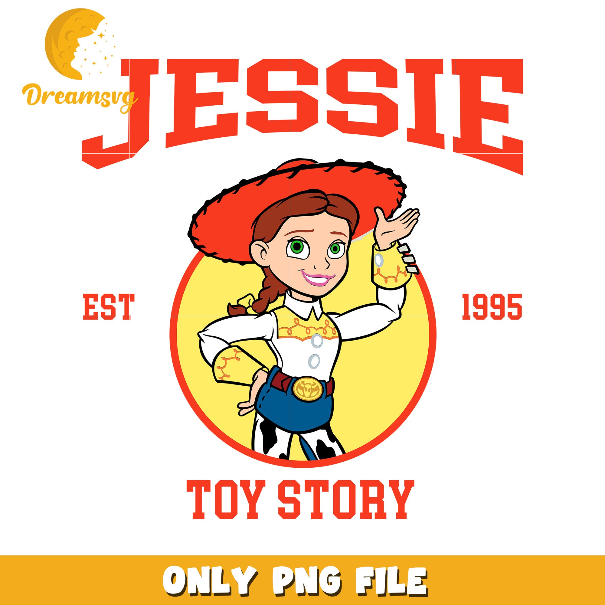 Jessie Toy Story PNG Image 1995 – DreamSVG Store