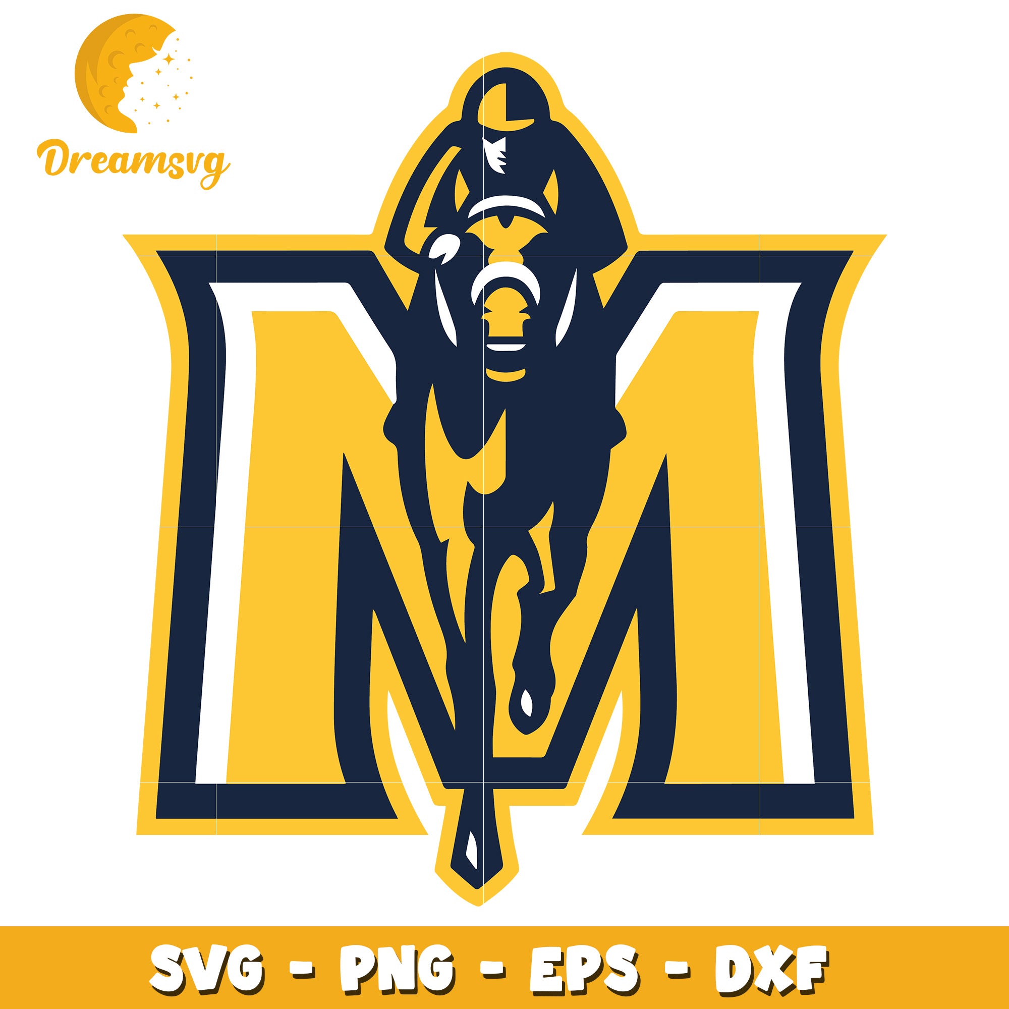 Jockey Horse Letter M SVG Cut File – DreamSVG Store