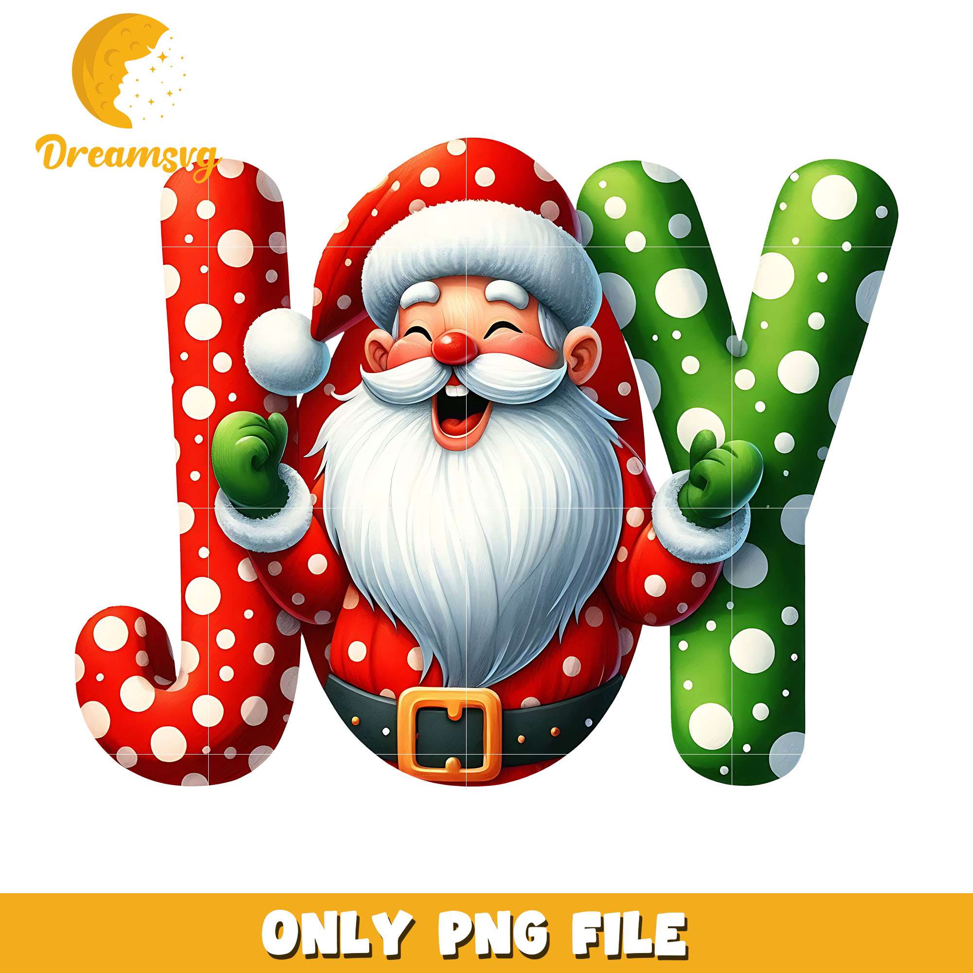 Joy santa claus png, santa claus png, christmas png – DreamSVG Store