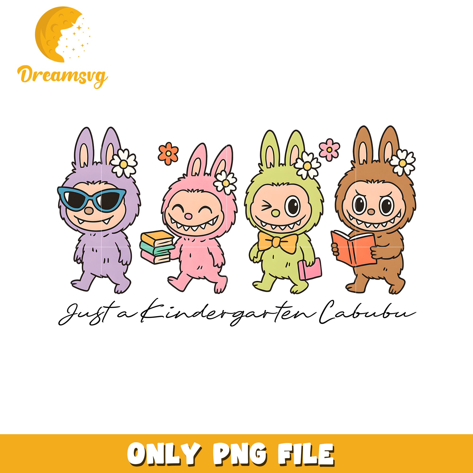 Just a kinder garten png, funny labubu png, labubu cartoons png ...