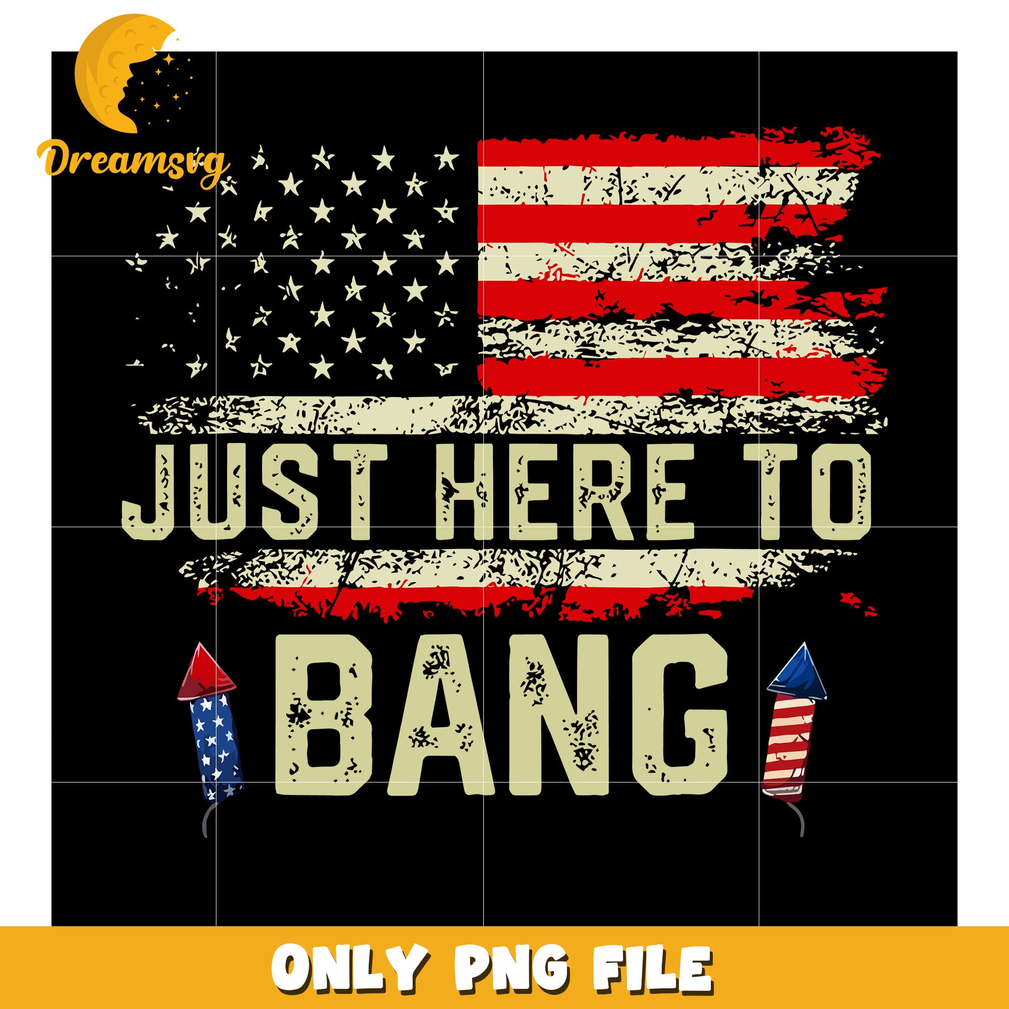Just here to bang png, bold funny slogan png, cheeky party phrase png ...