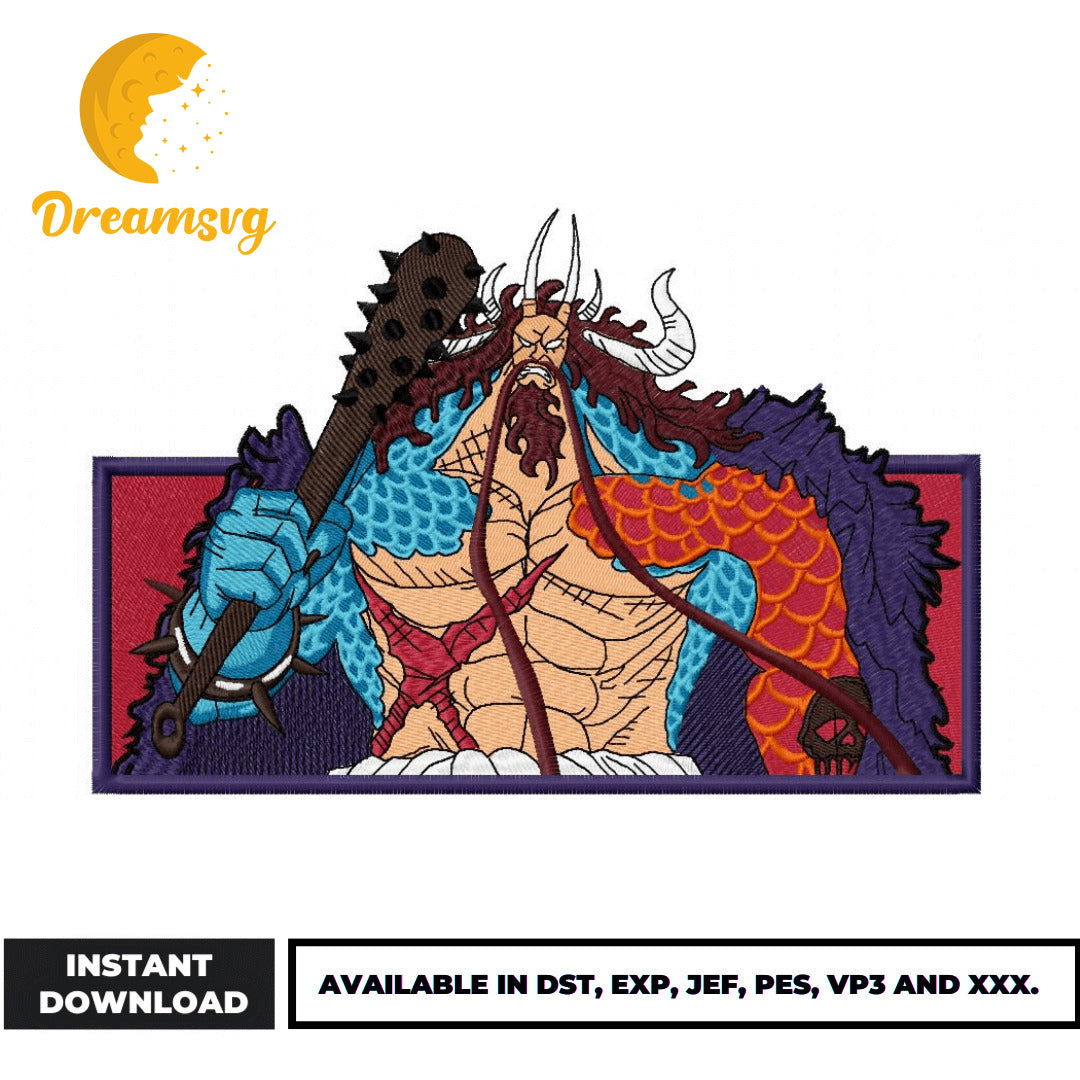 Kaido embroidery design – DreamSVG Store