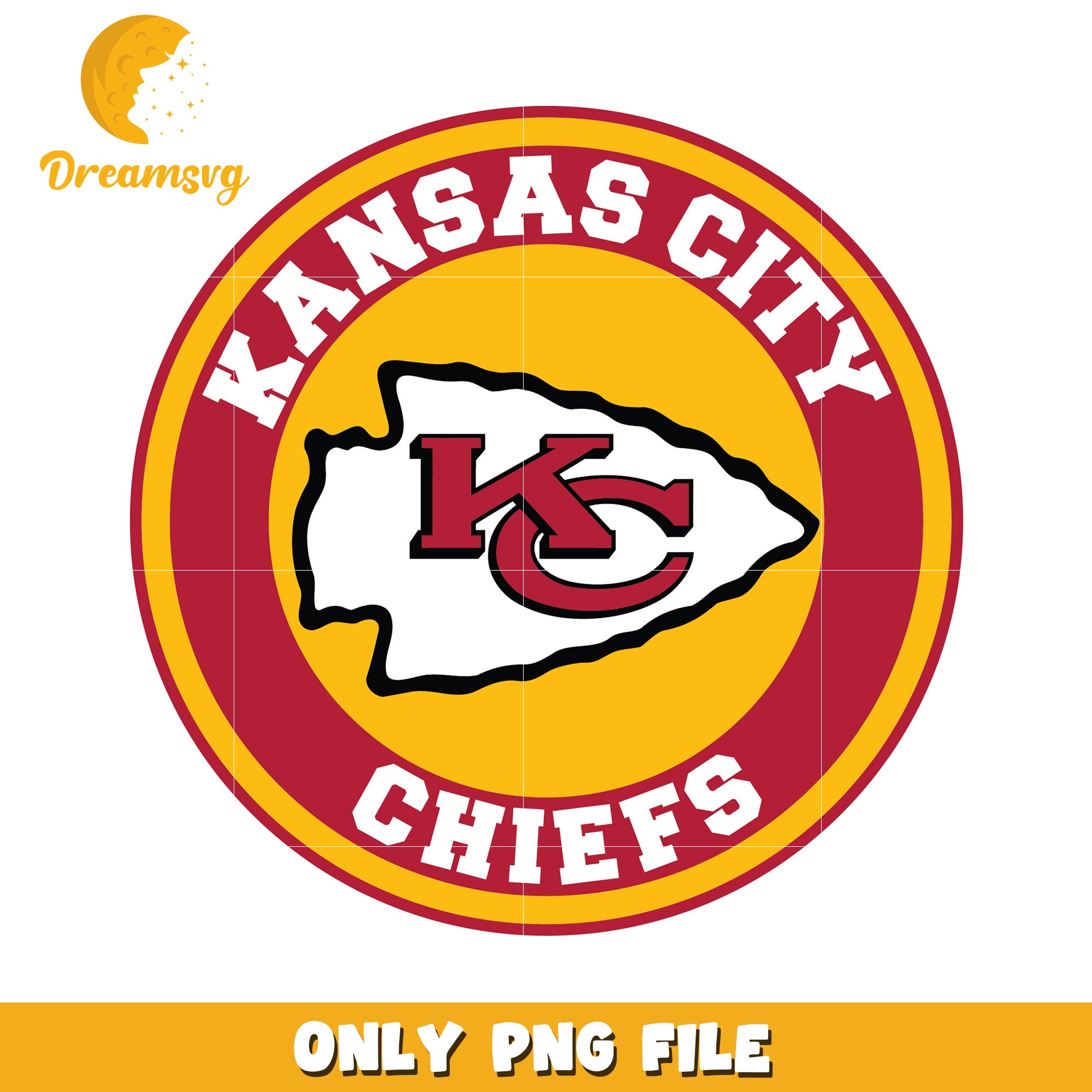 Kansas City Chiefs Logo High Quality PNG Image – DreamSVG Store