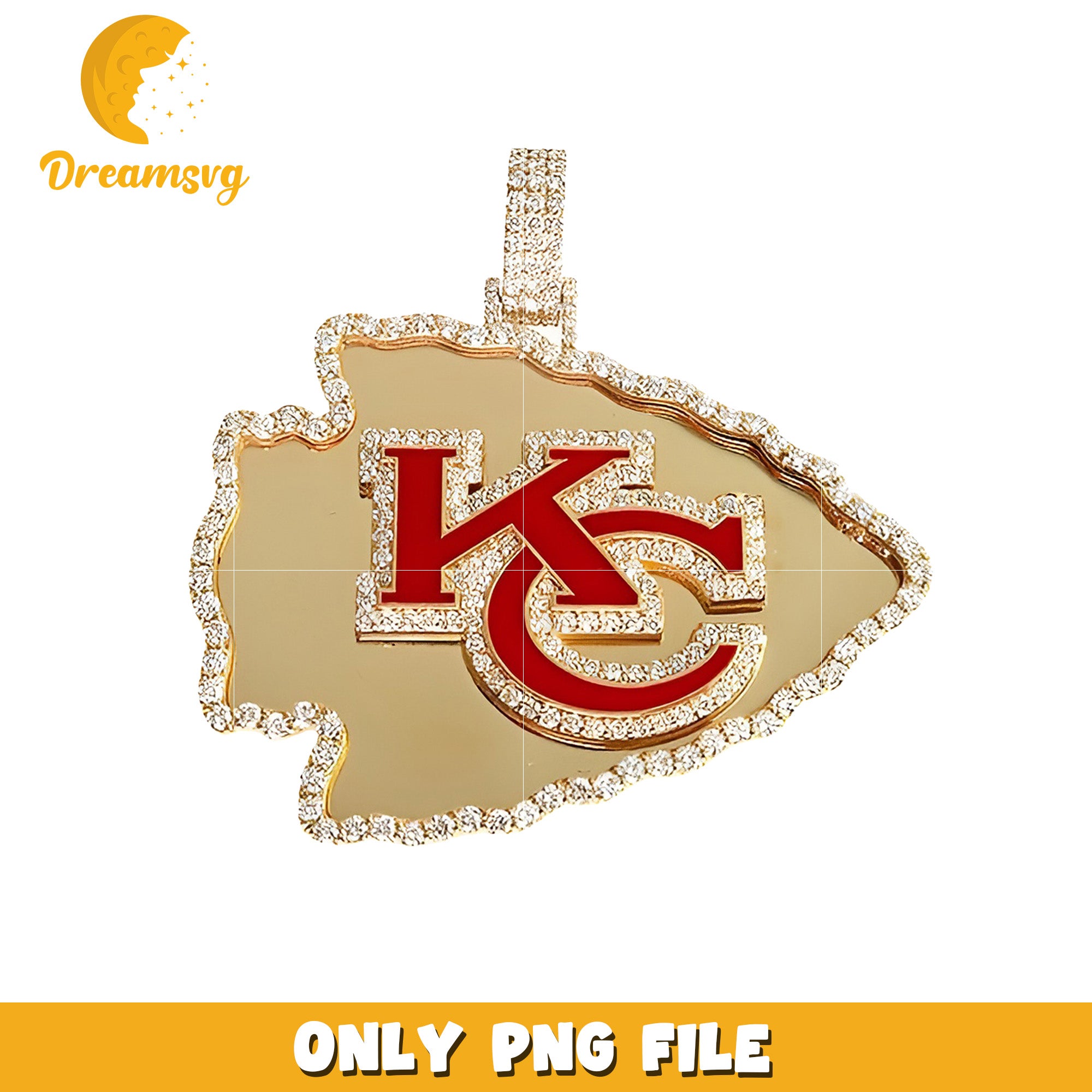 Kansas City Chiefs Pendant PNG Design Download – DreamSVG Store