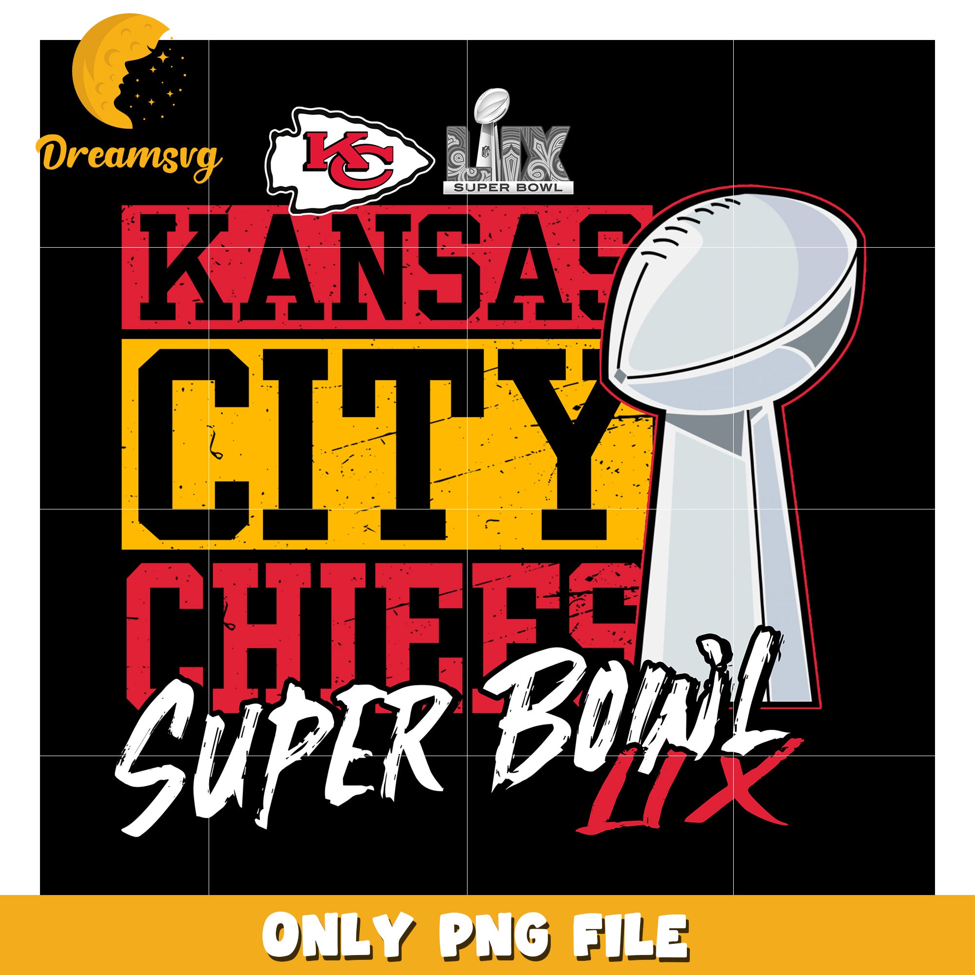 Kansas City Chiefs Super Bowl PNG Graphic File – DreamSVG Store