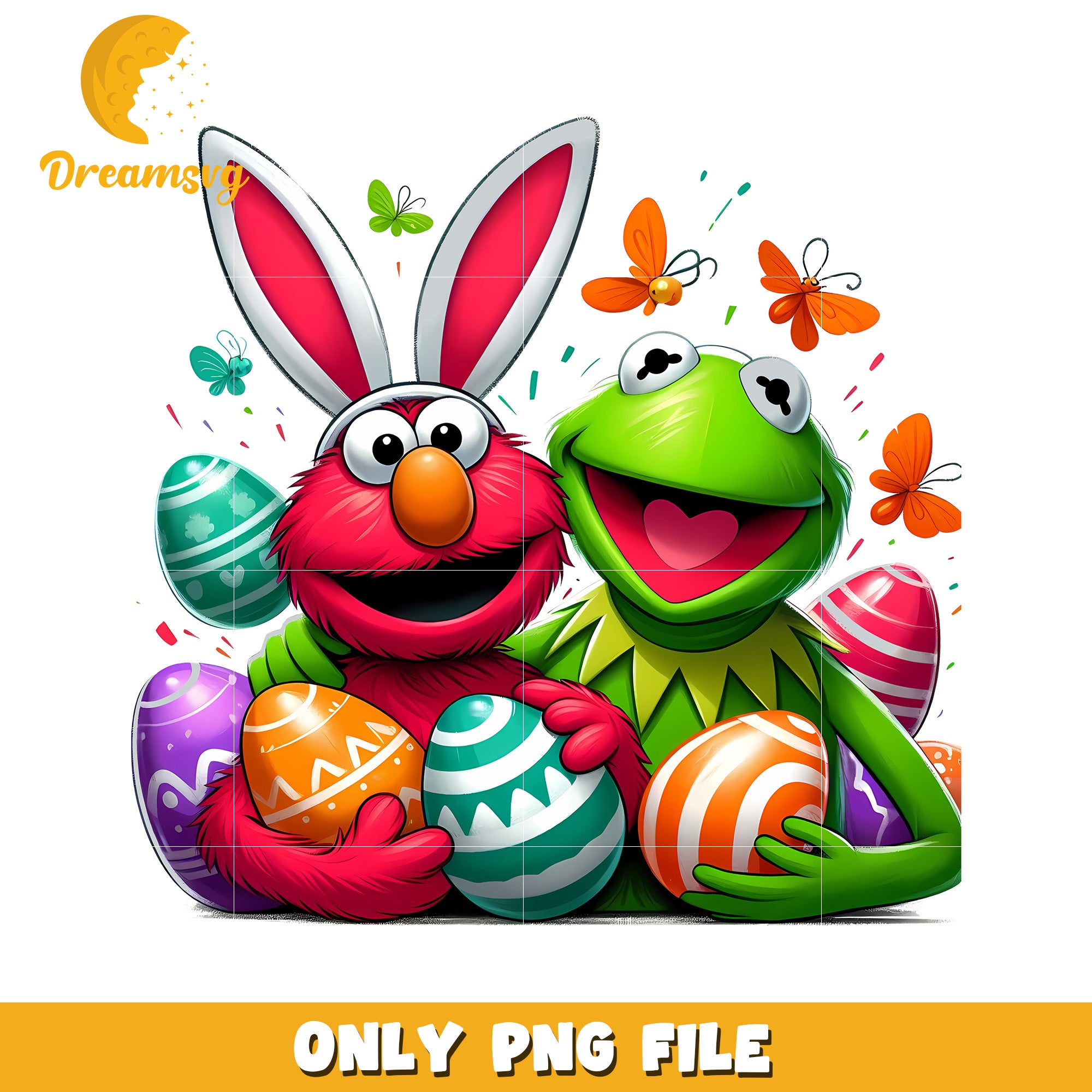 Kermit frog and elmo easter eggs png, sesame street png, Kermit frog p ...