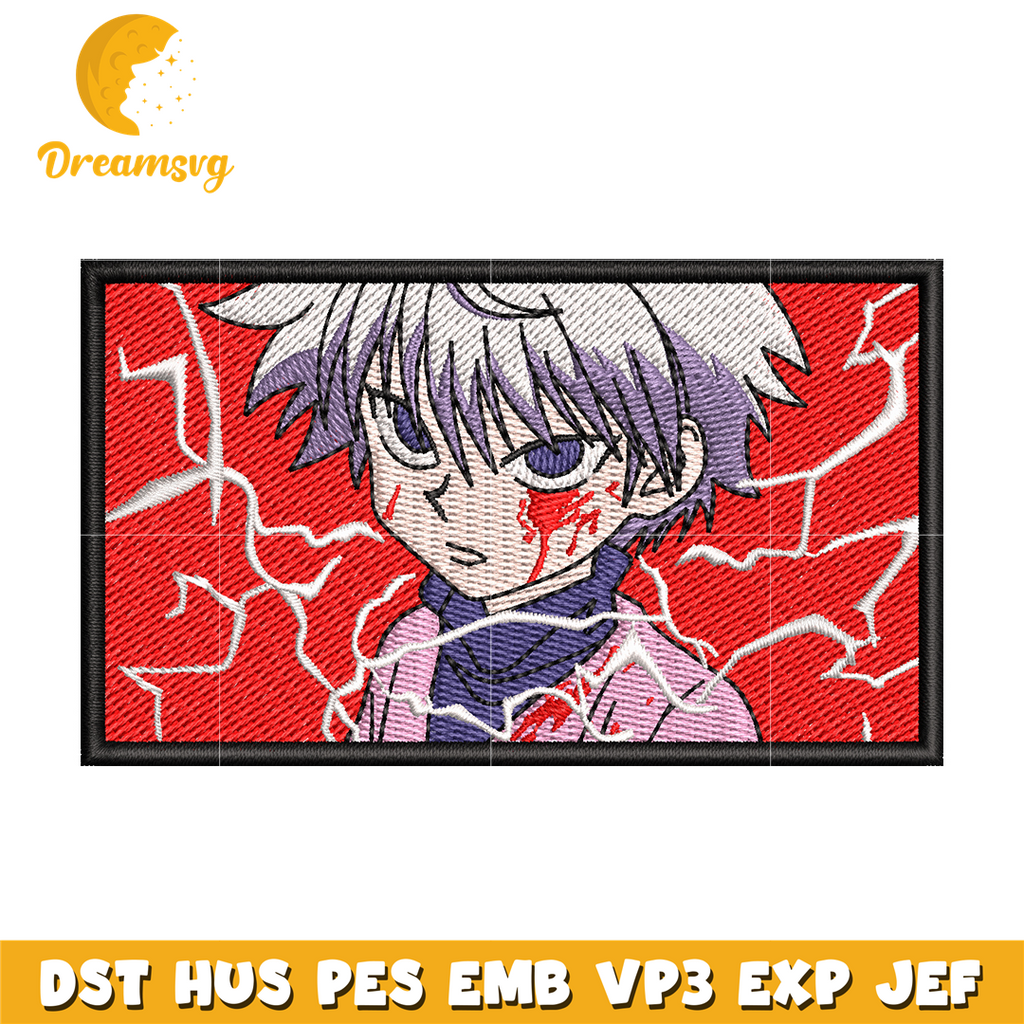 Kilua Rectangle embroidery design