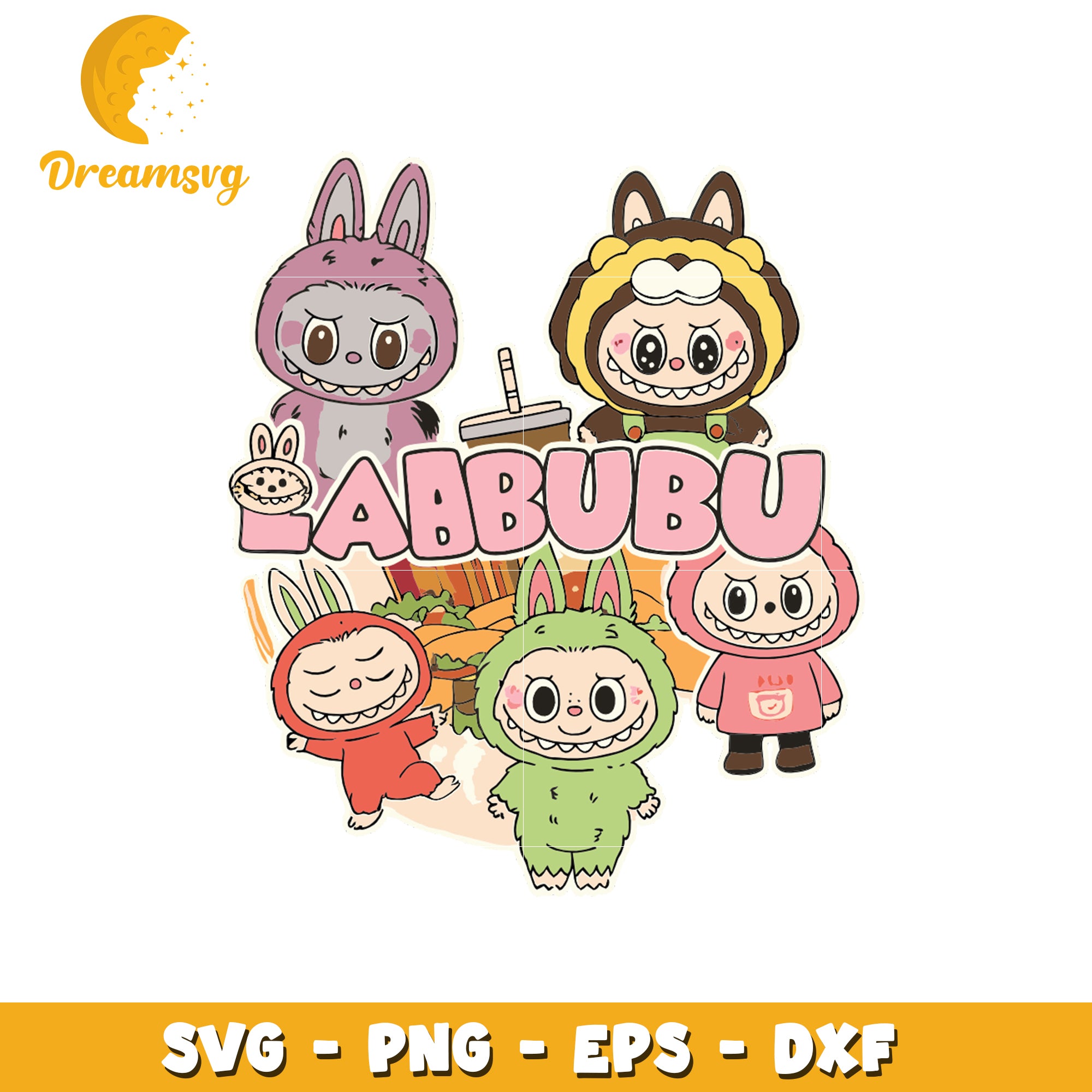 Labubu cute characters labubu svg, labubu art svg, labubu price svg ...