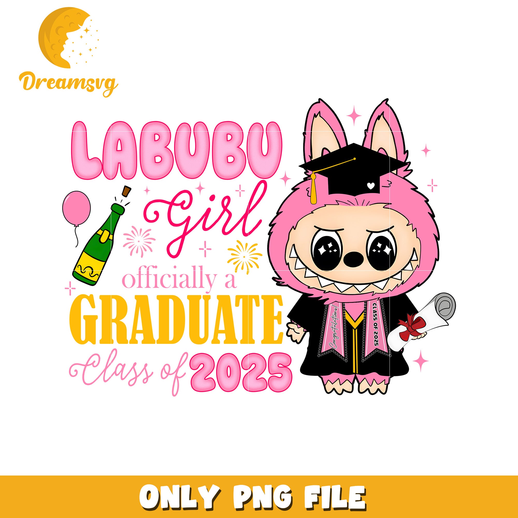 Labubu girl graduate png, labubu clothes png, labubu macaron png ...