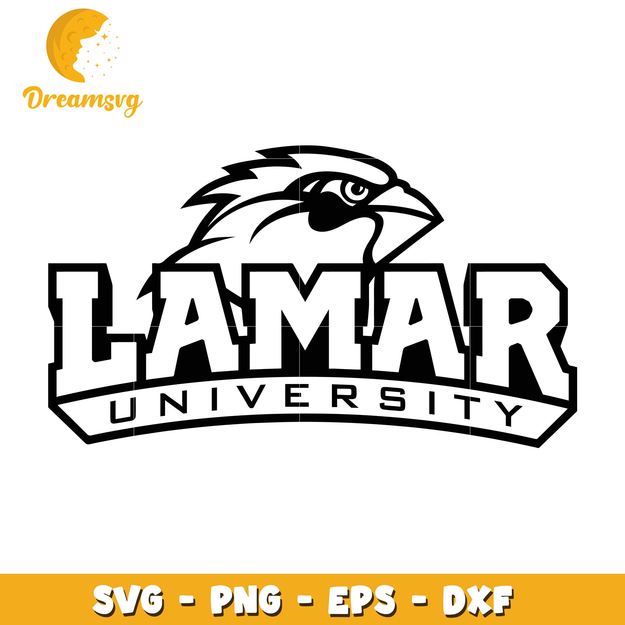 Lamar University SVG Cut File – DreamSVG Store