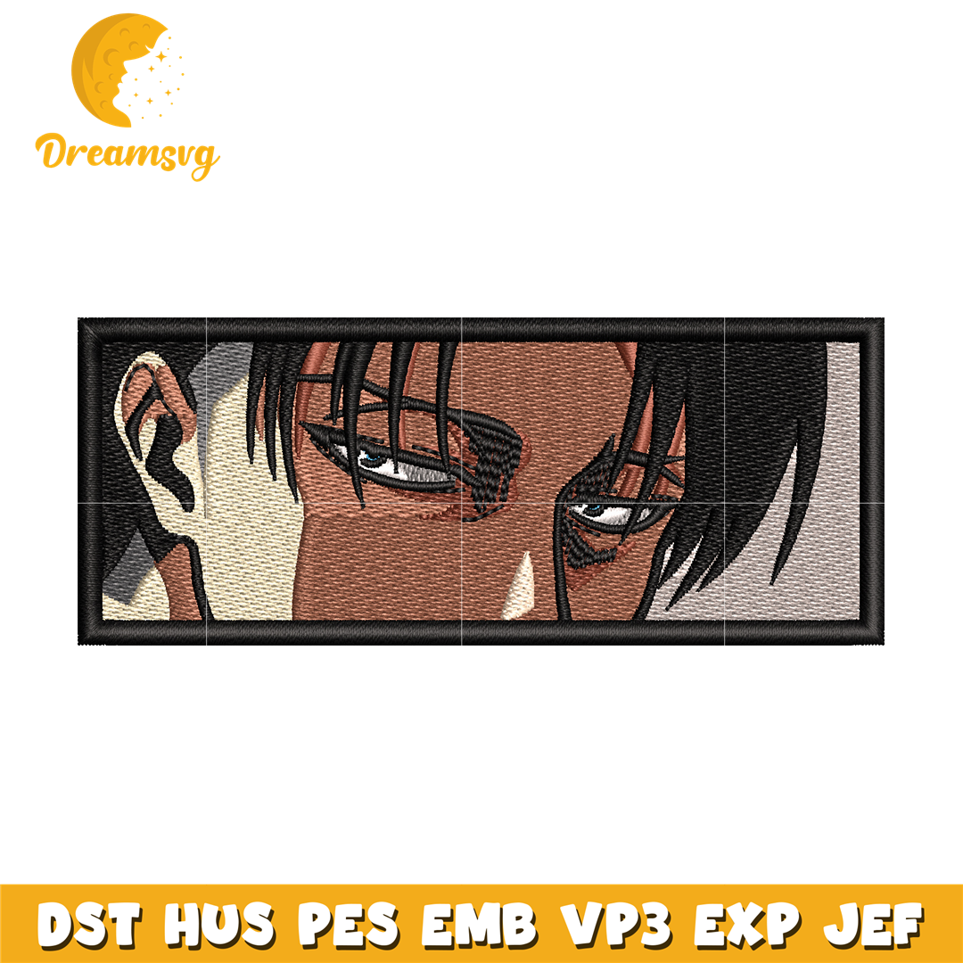 Levi Ackerman embroidery design – DreamSVG Store