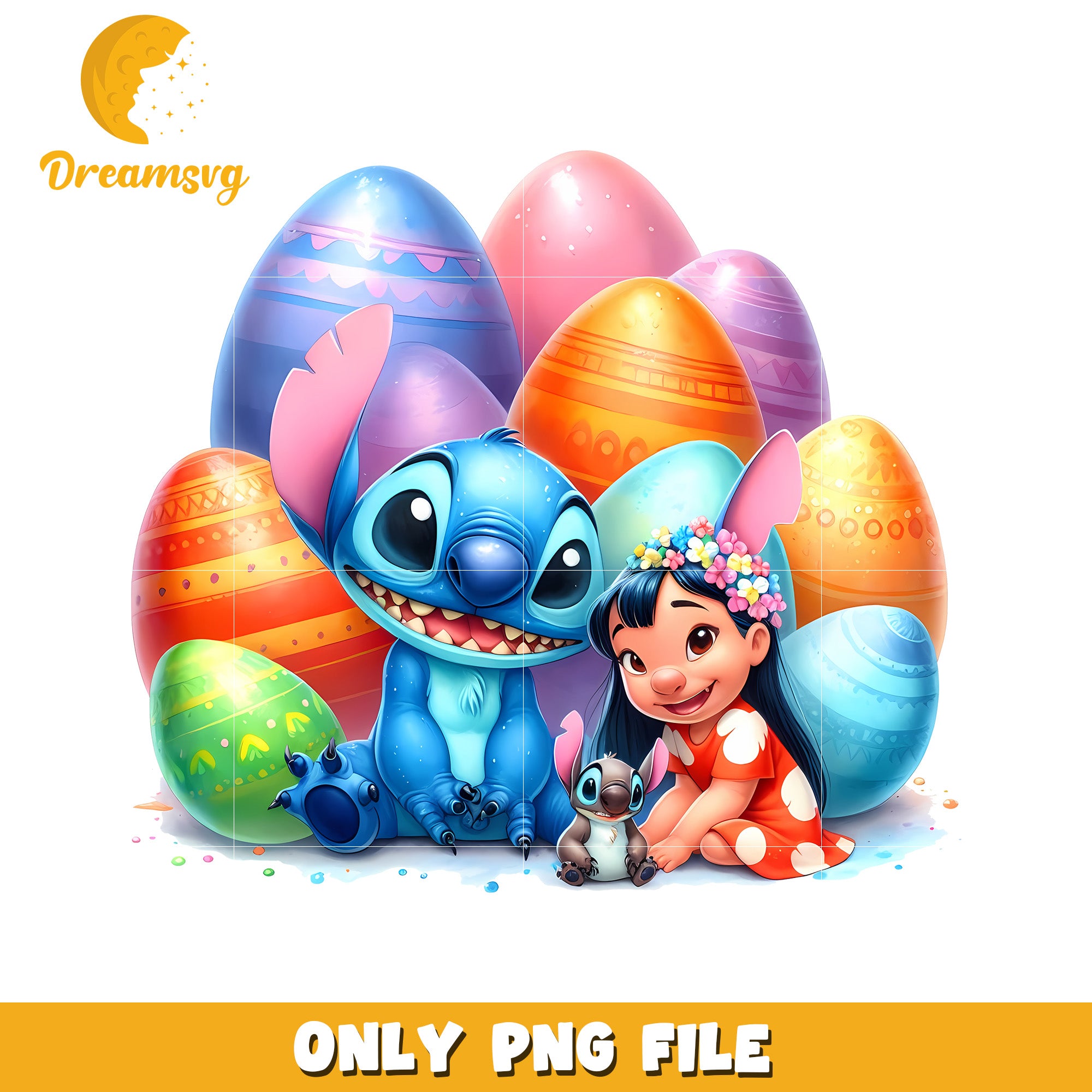 Lilo and stitch easter eggs png, easter eggs png, cartoon png – DreamSVG Store