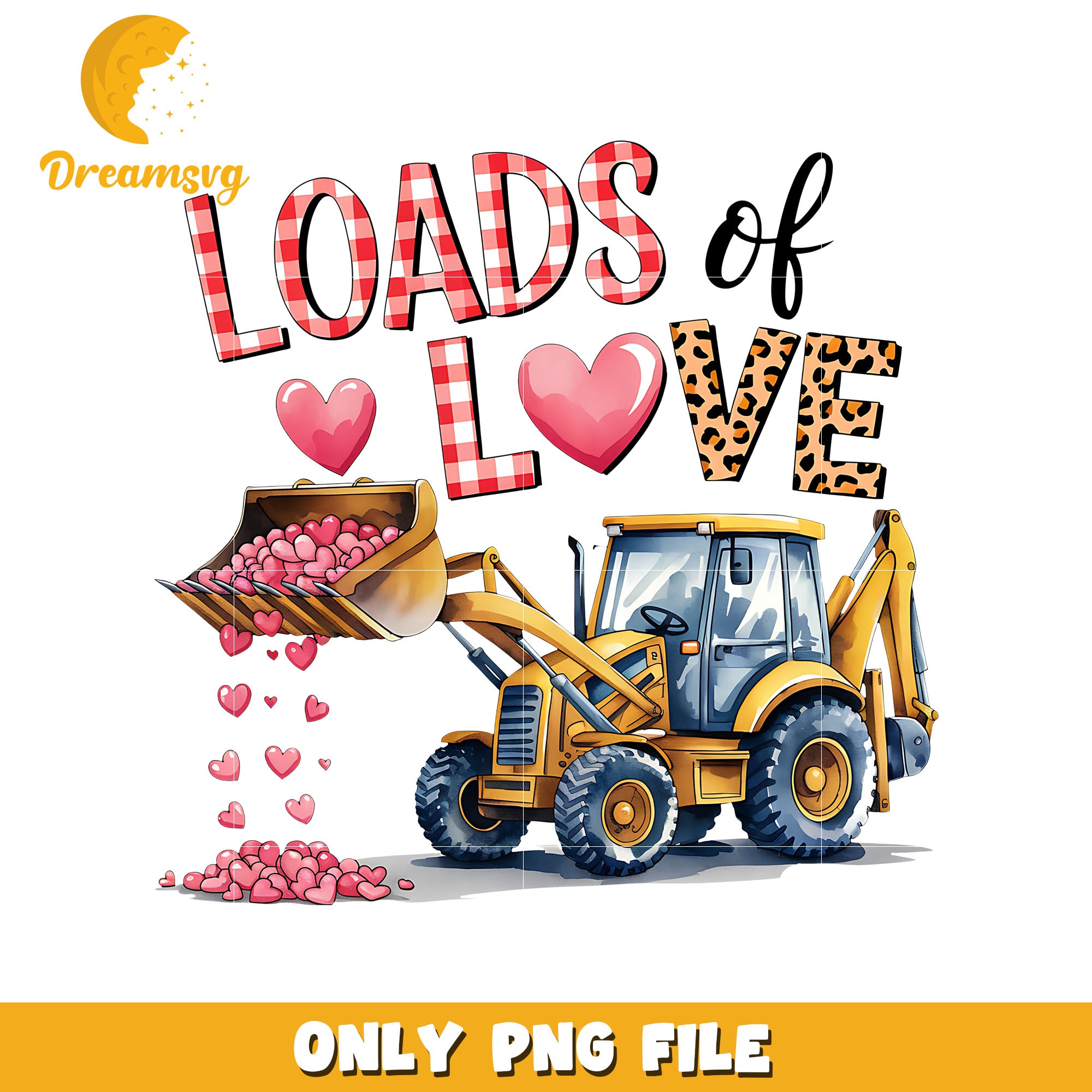 Loadsof love machine valentine png, love png, machine png – DreamSVG Store