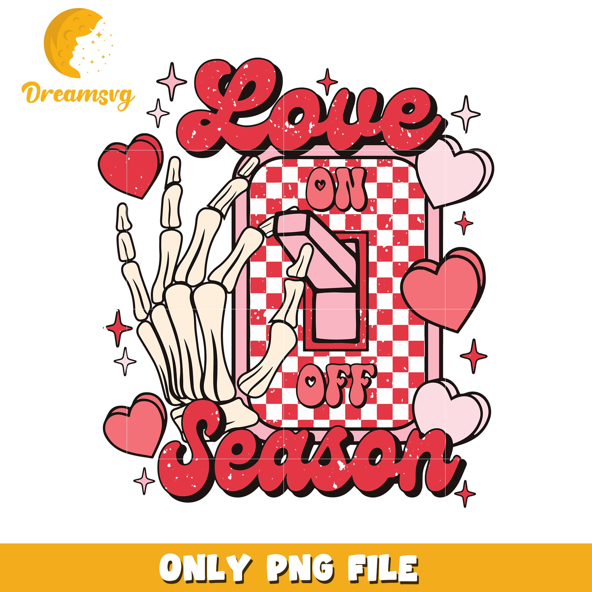 Love Season PNG Design – DreamSVG Store