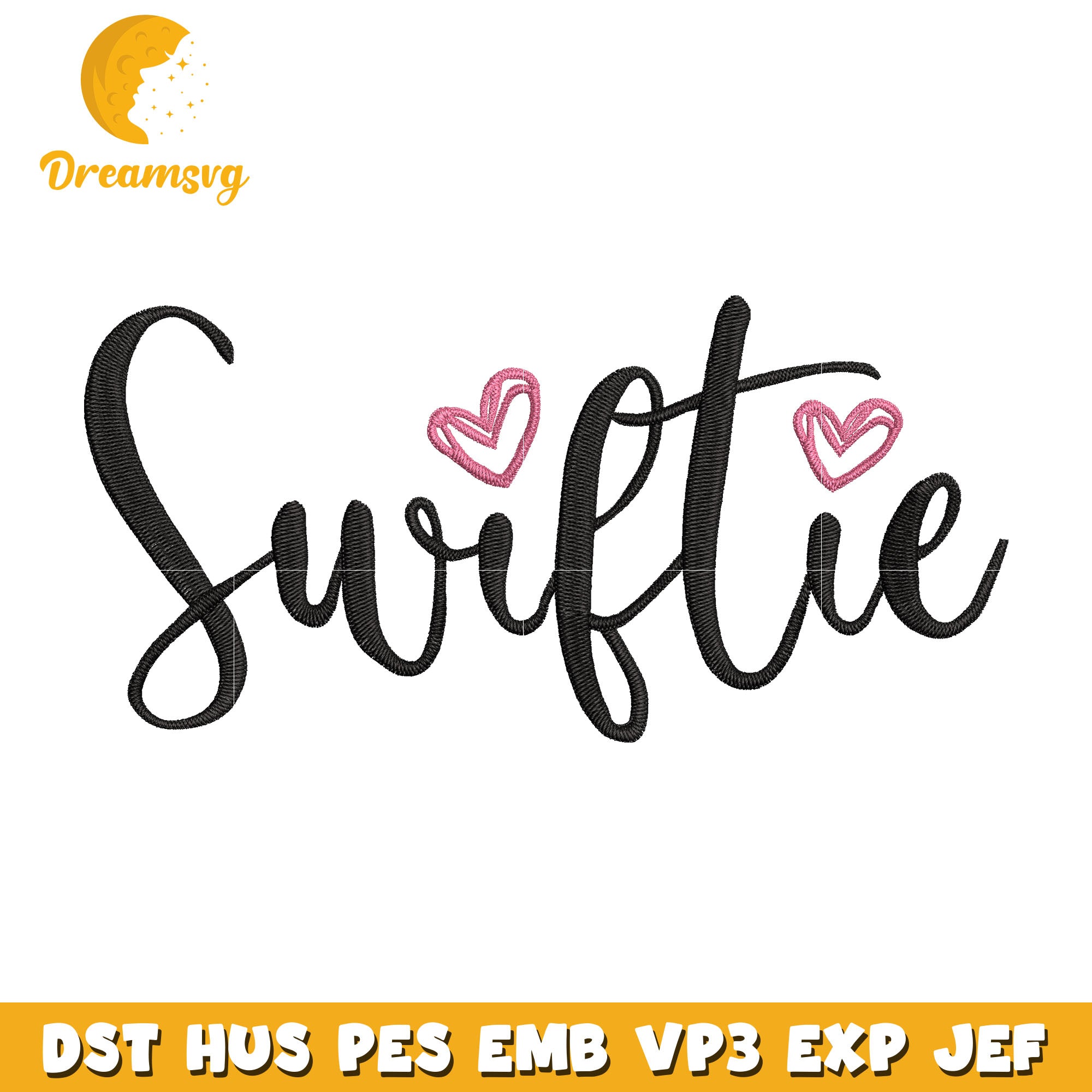Swiftie logo embroidery design – DreamSVG Store