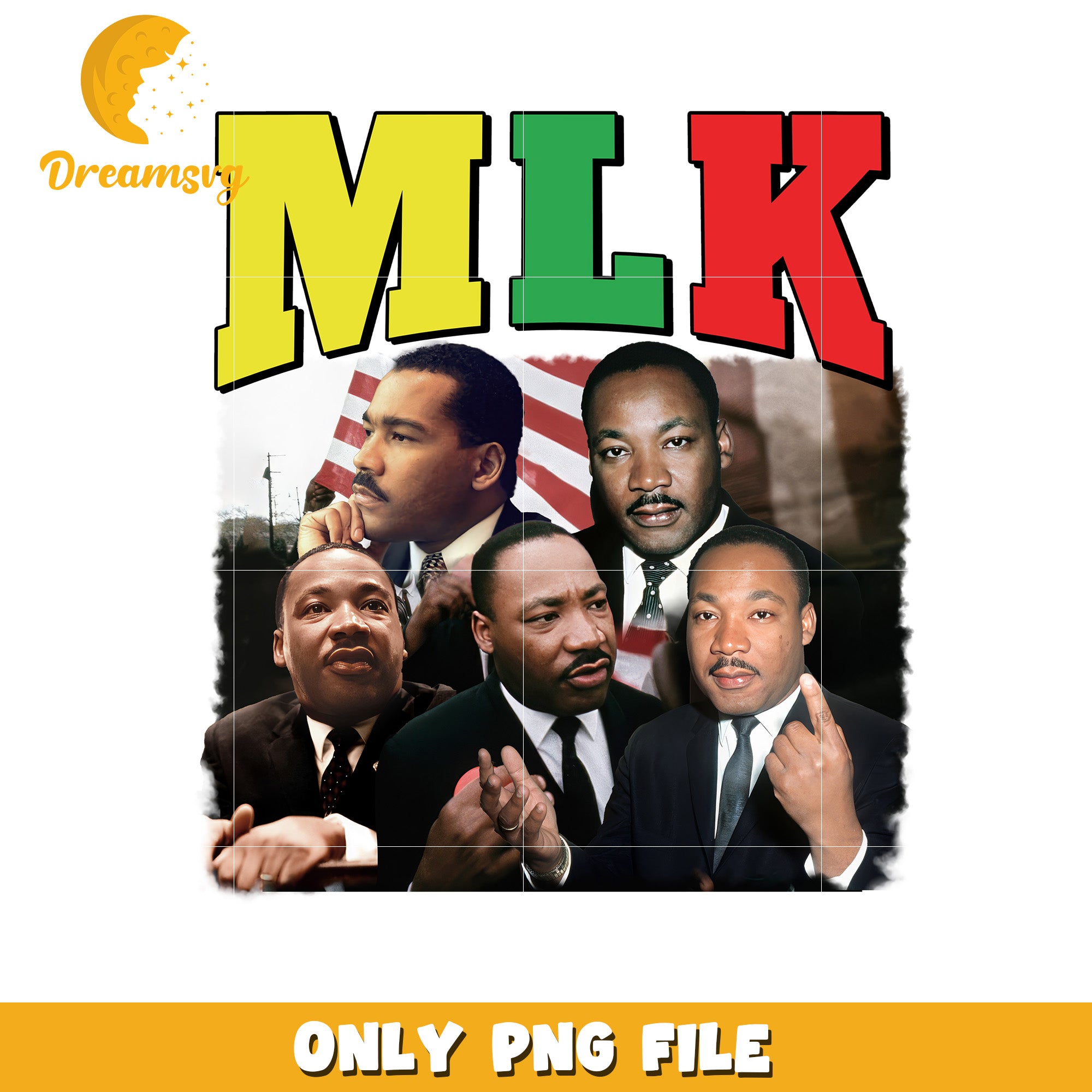 MLK PNG Image Civil Rights Leaders – DreamSVG Store