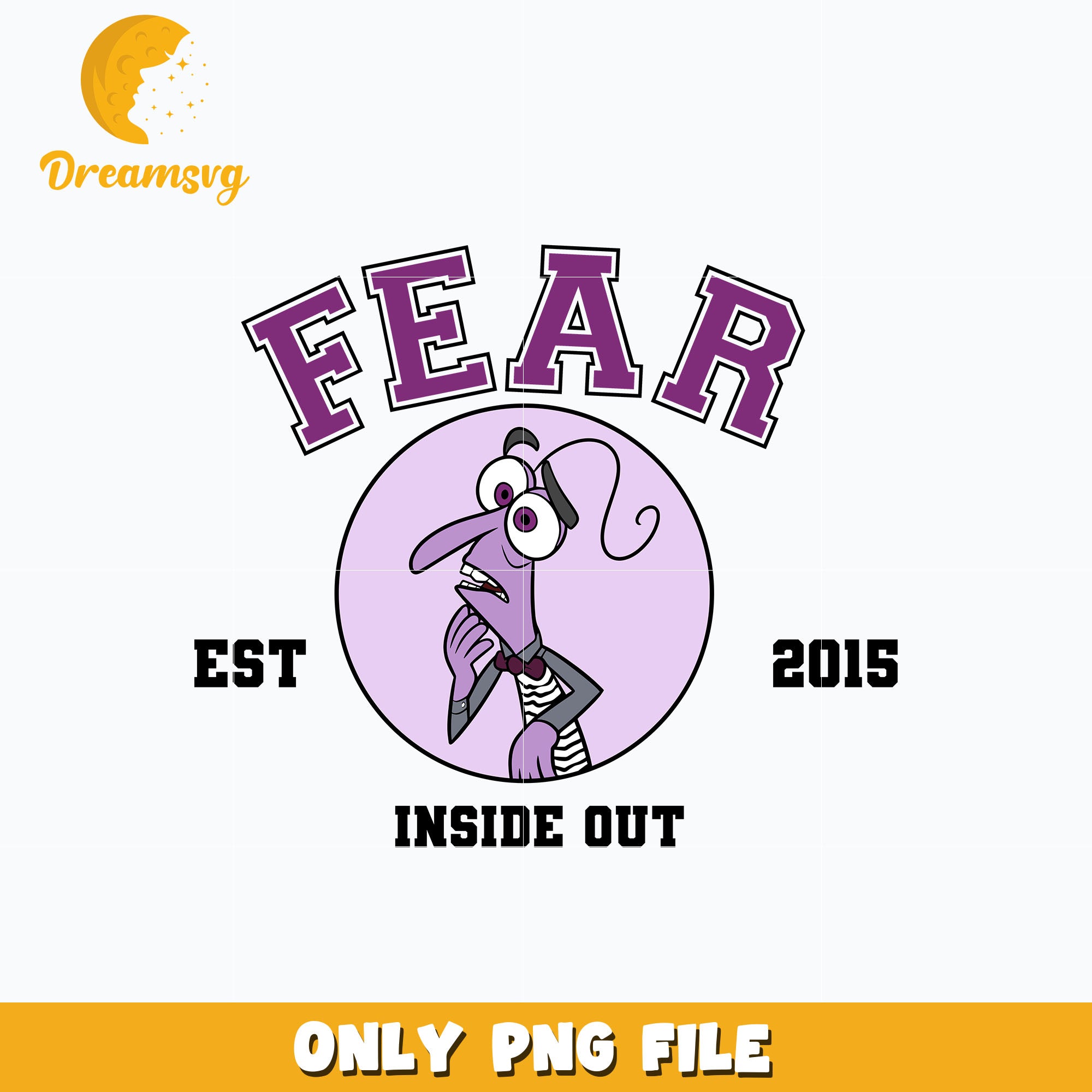 Fear est 2015 png, inside out 2 png – DreamSVG Store