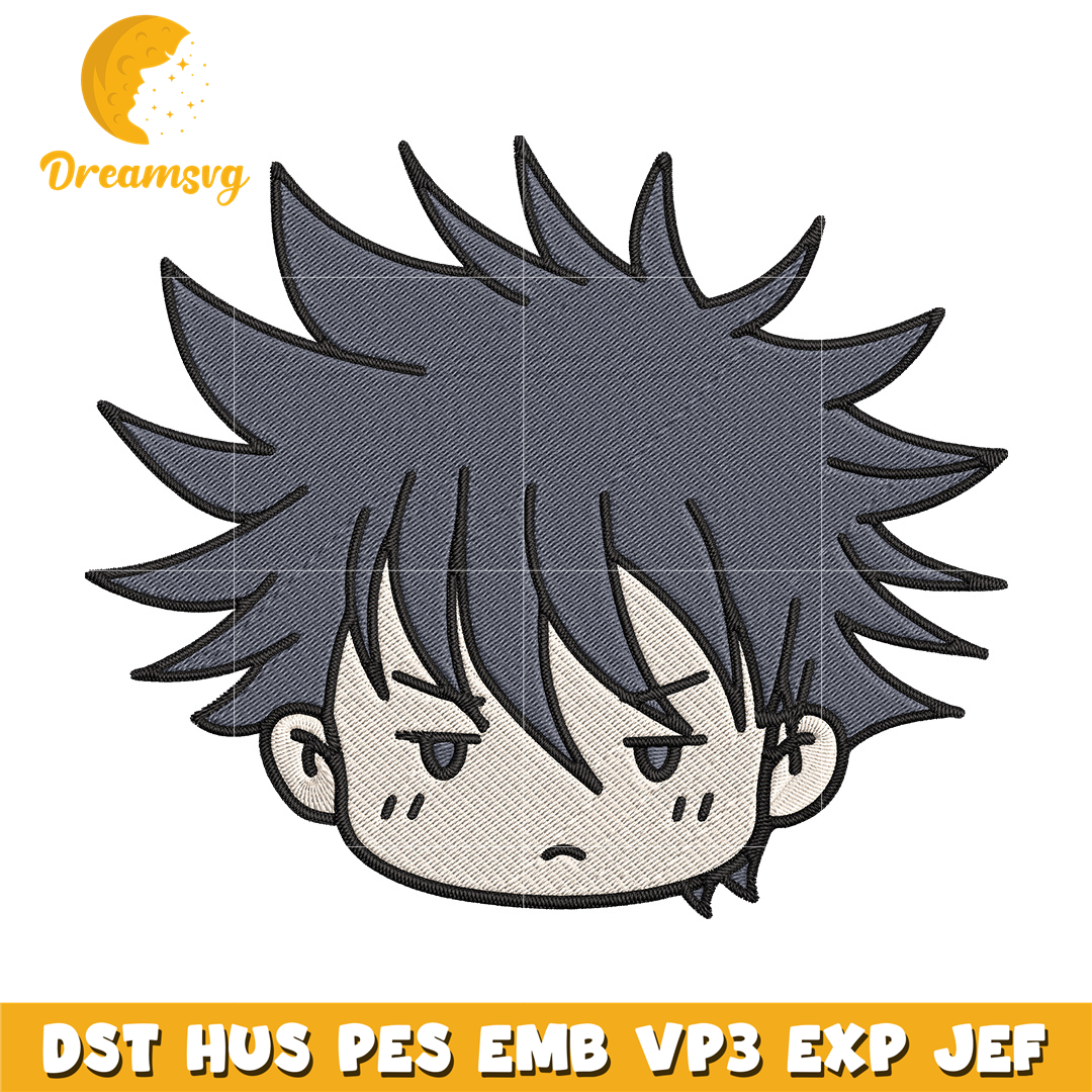 Megumi chibi Embroidery Design – DreamSVG Store