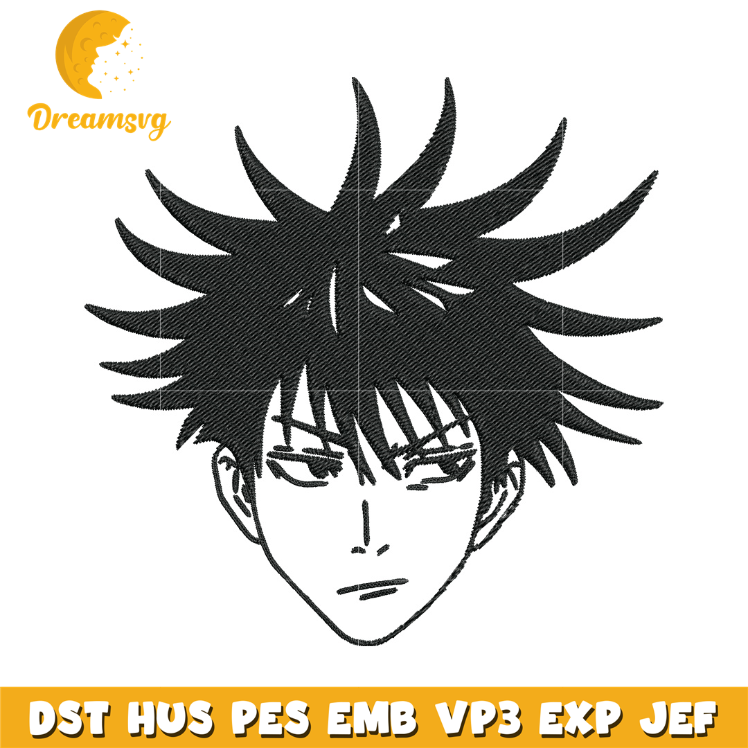 Megumi face Embroidery Design – DreamSVG Store