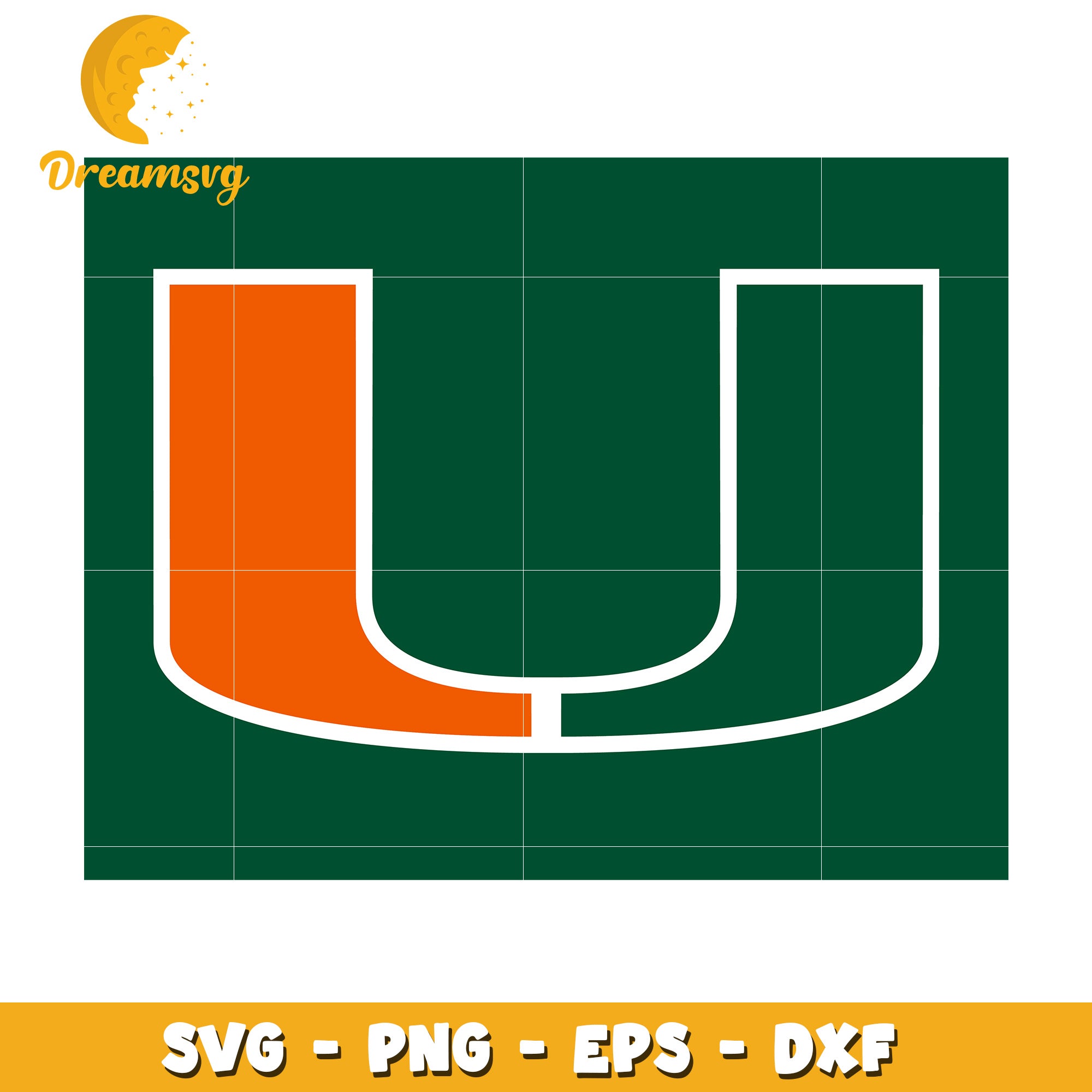 Miami Hurricanes Logo SVG PNG EPS DXF – DreamSVG Store