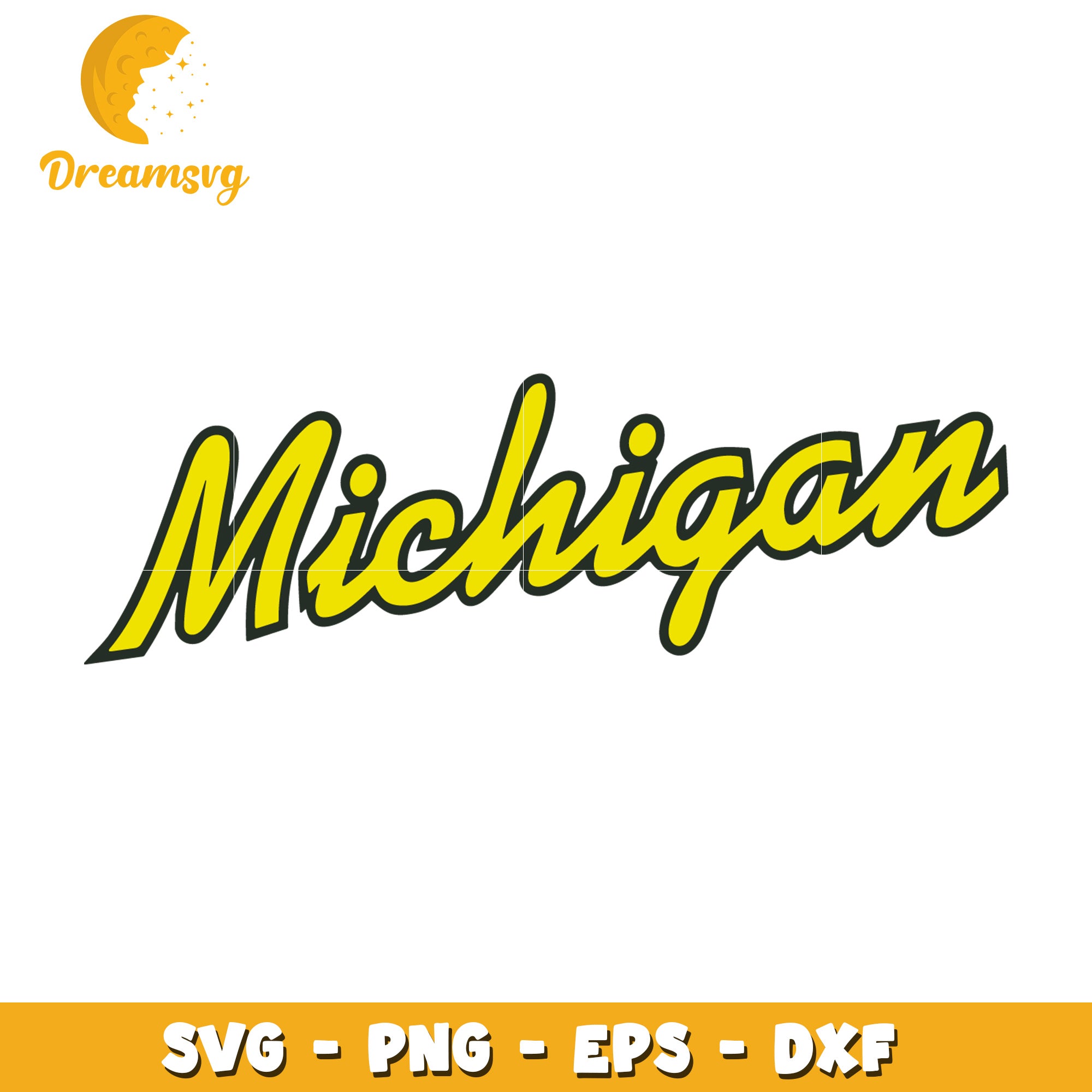 Michigan SVG Design for Crafts and Custom Projects Downloadable ...