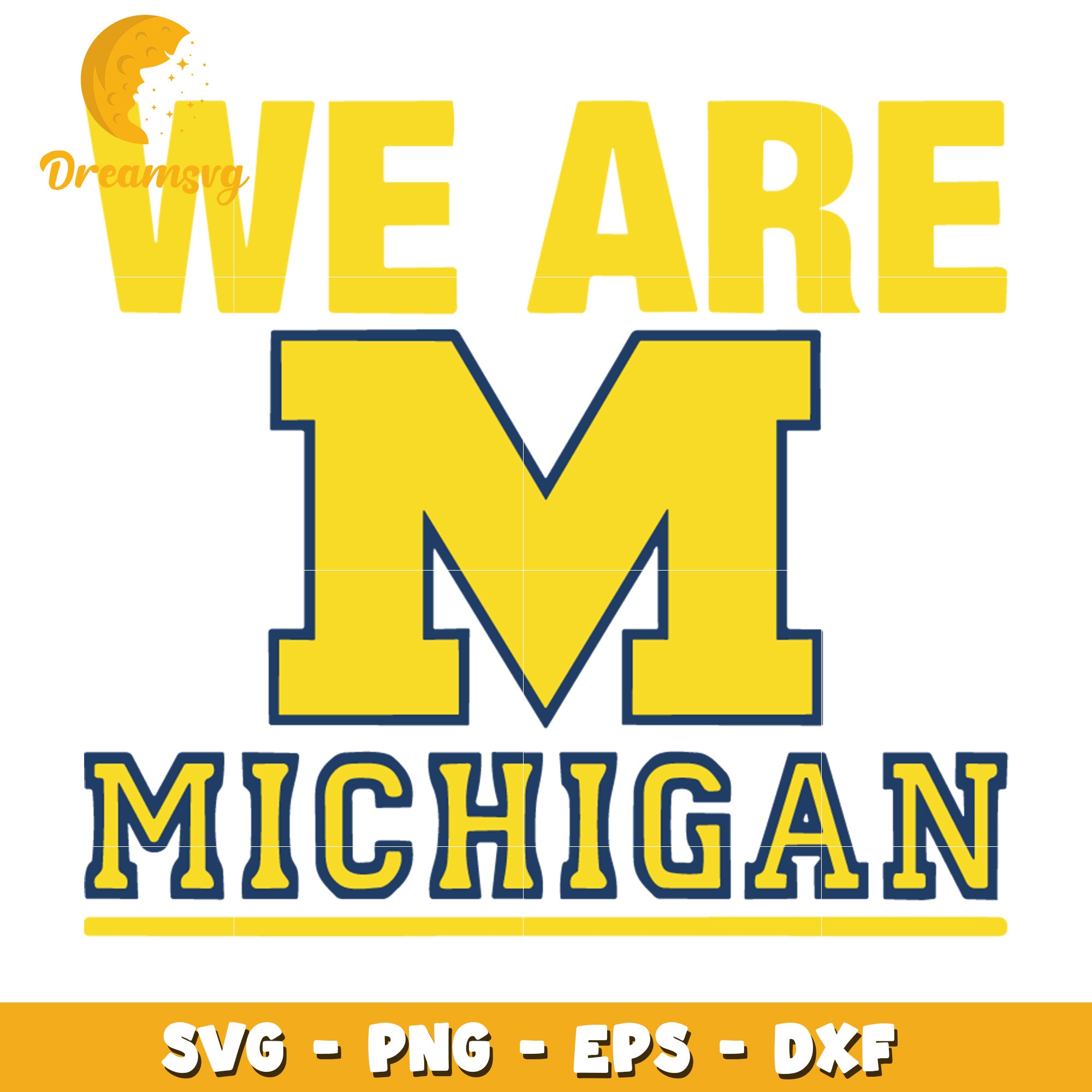 Michigan SVG PNG EPS DXF Cut File – DreamSVG Store