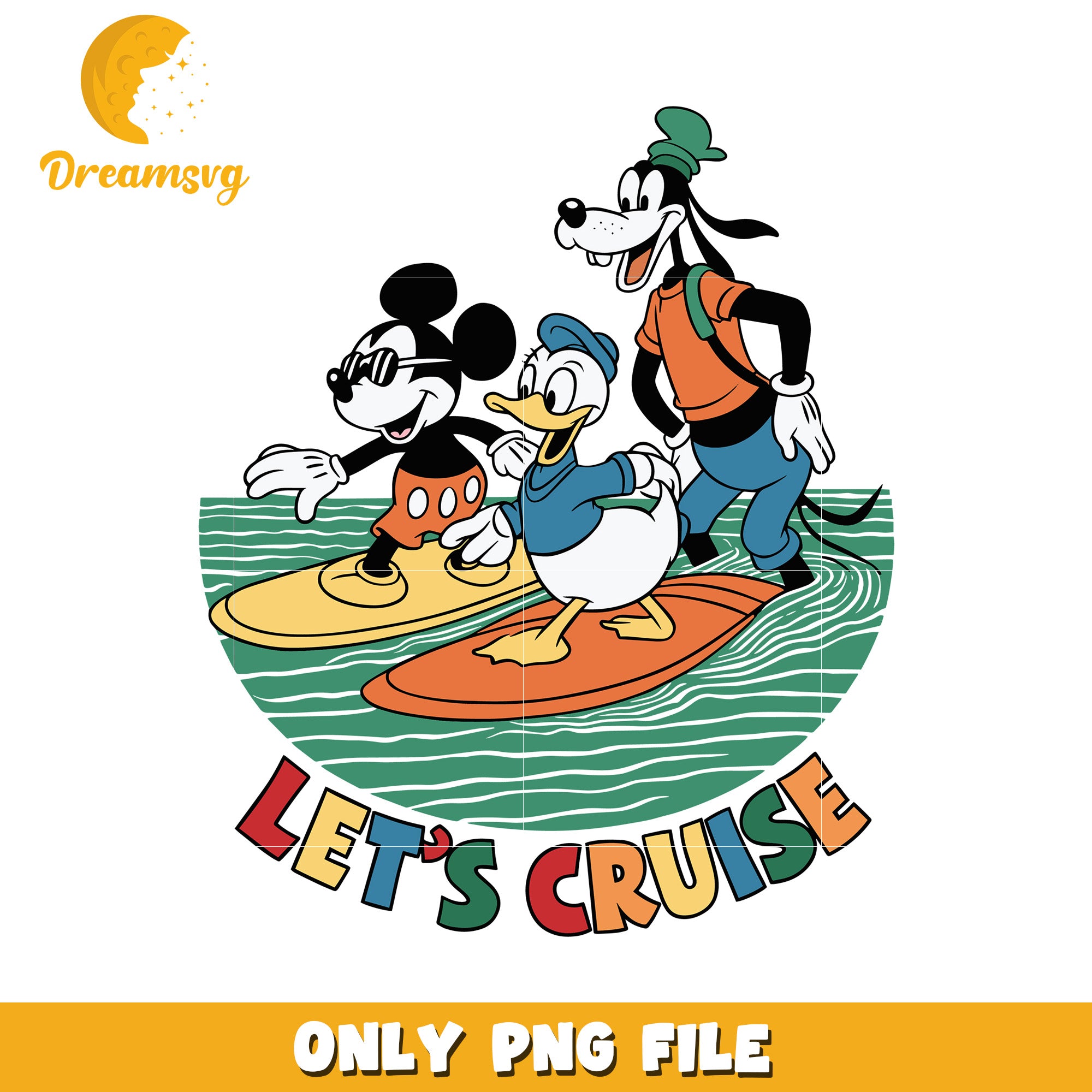 Mickey Mouse Summer Png