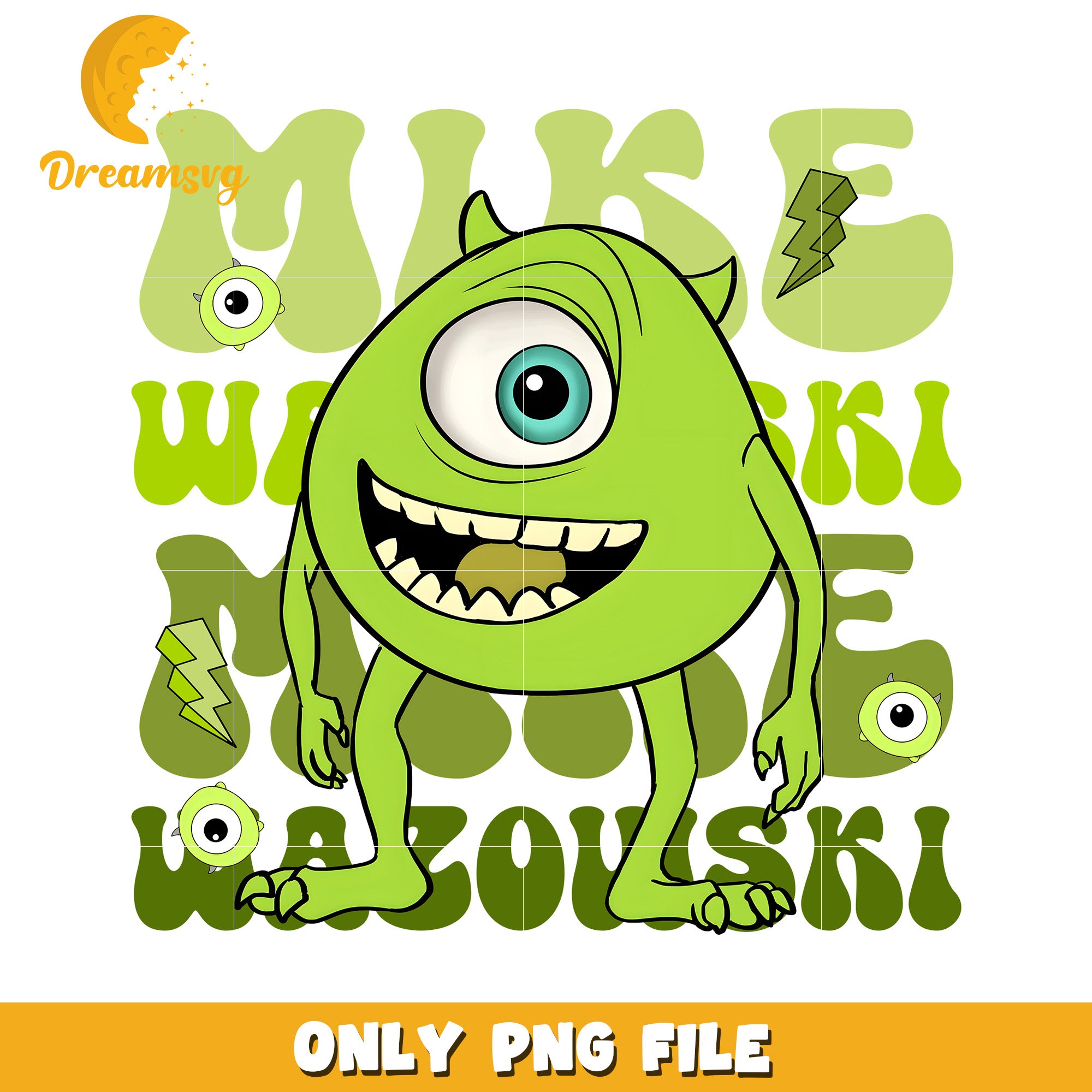 Mike wazowski png, monsters inc png, disney mike png – DreamSVG Store