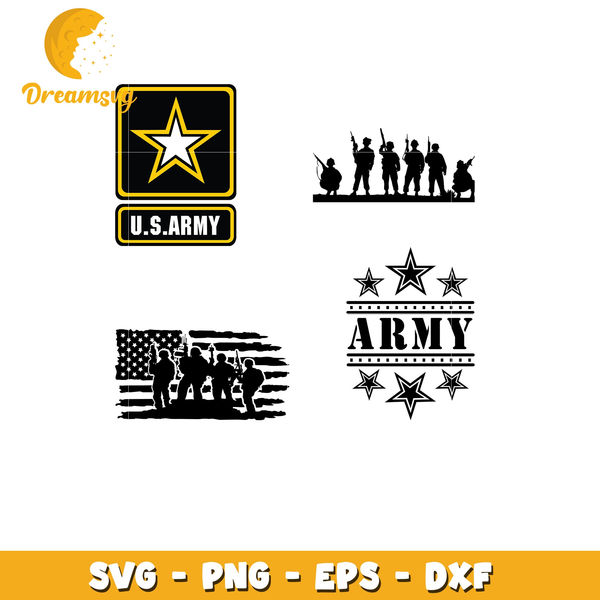 Us army military logo bundle svg, logo army svg, military svg ...