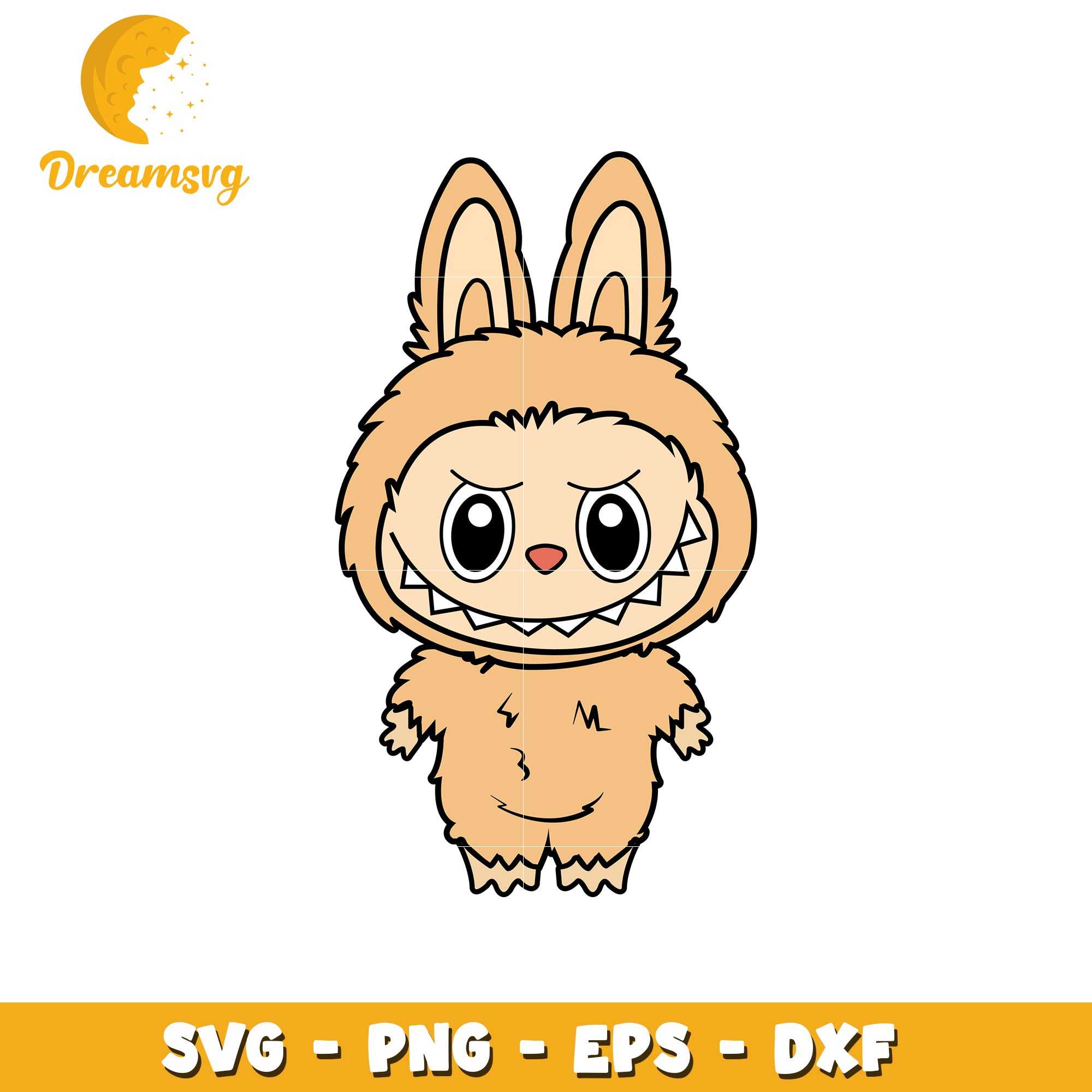 Milk orange labubu svg, labubu characters svg, labubu outfits svg ...