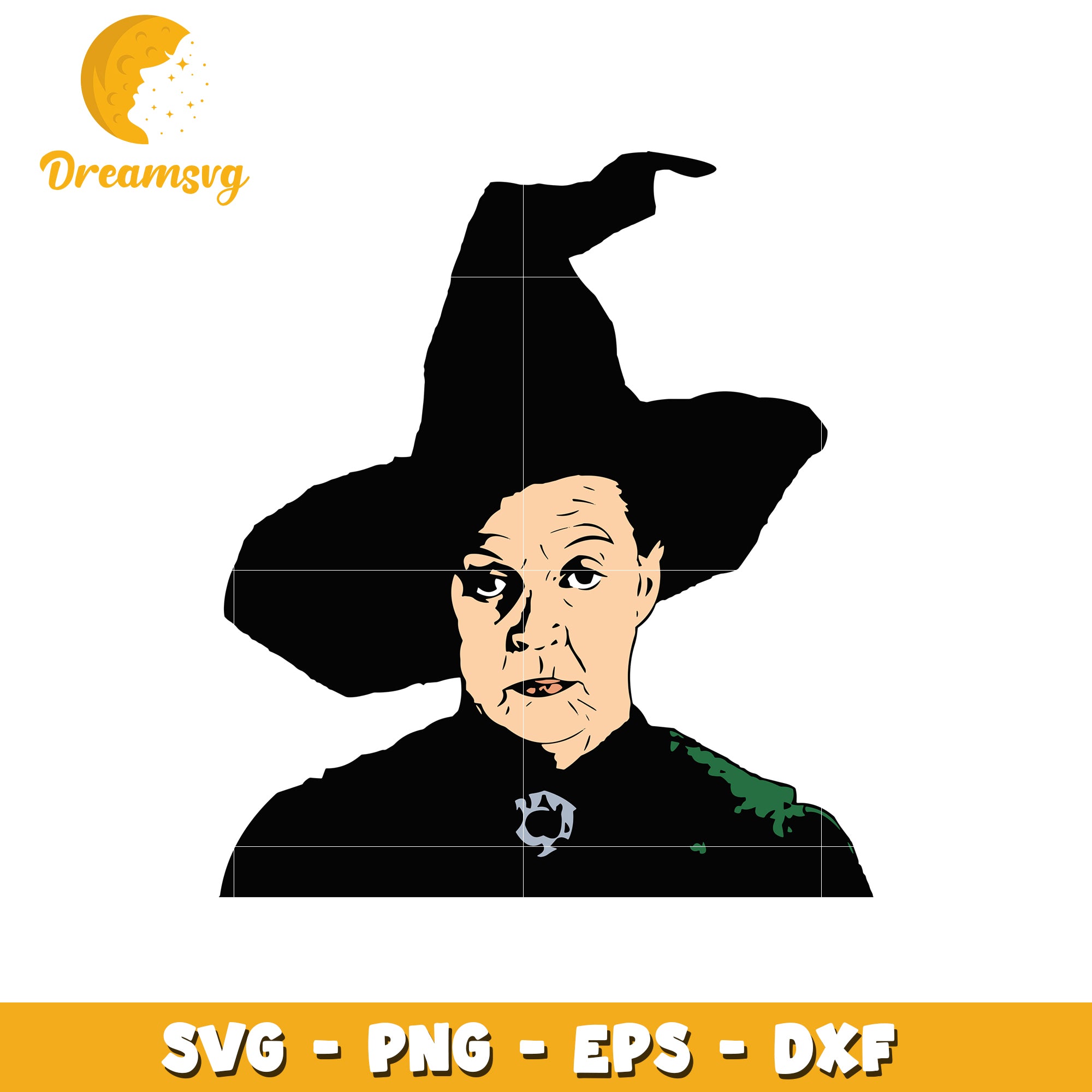 Minerva McGonagall SVG Cut File – DreamSVG Store