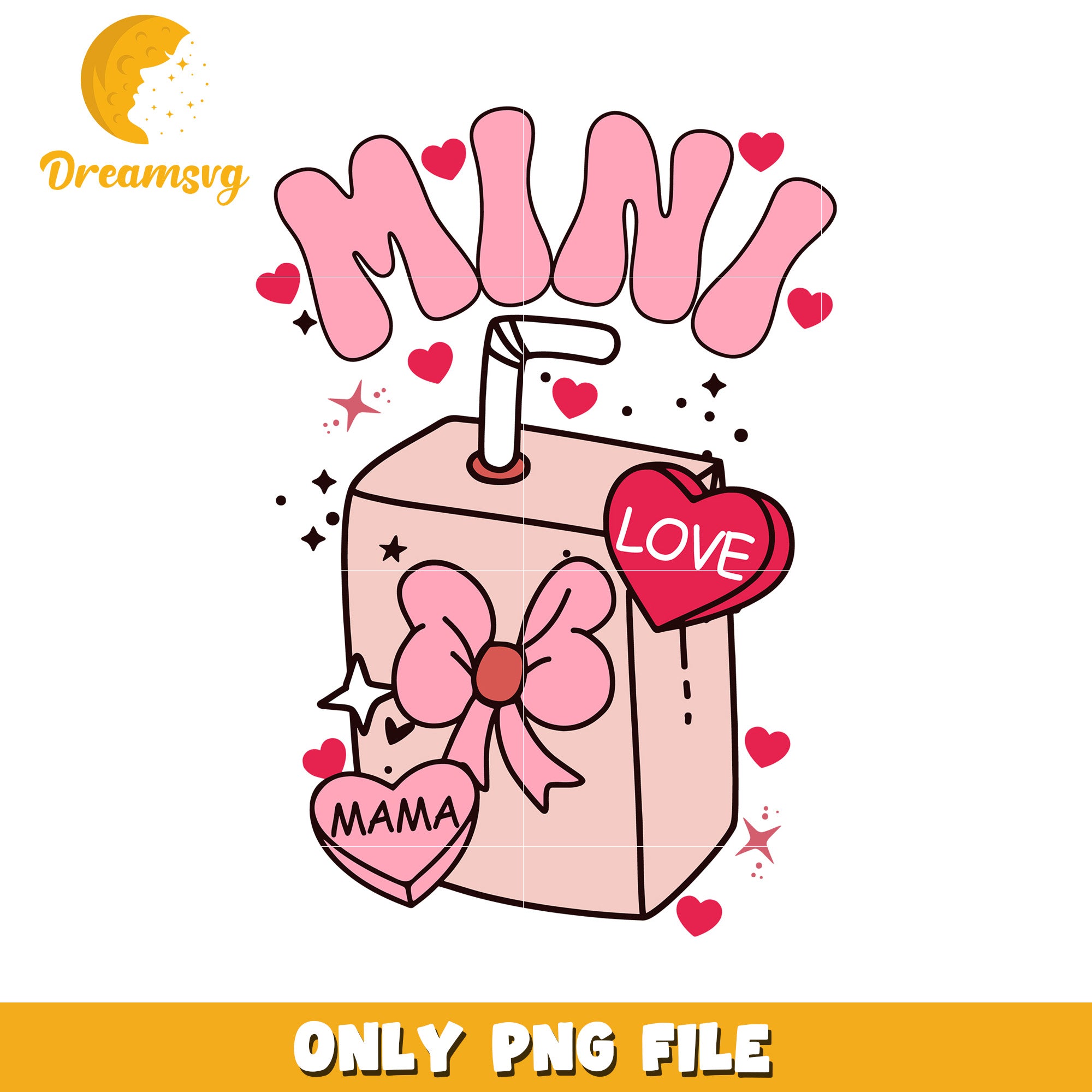 Mini Mama Juice Box PNG – DreamSVG Store