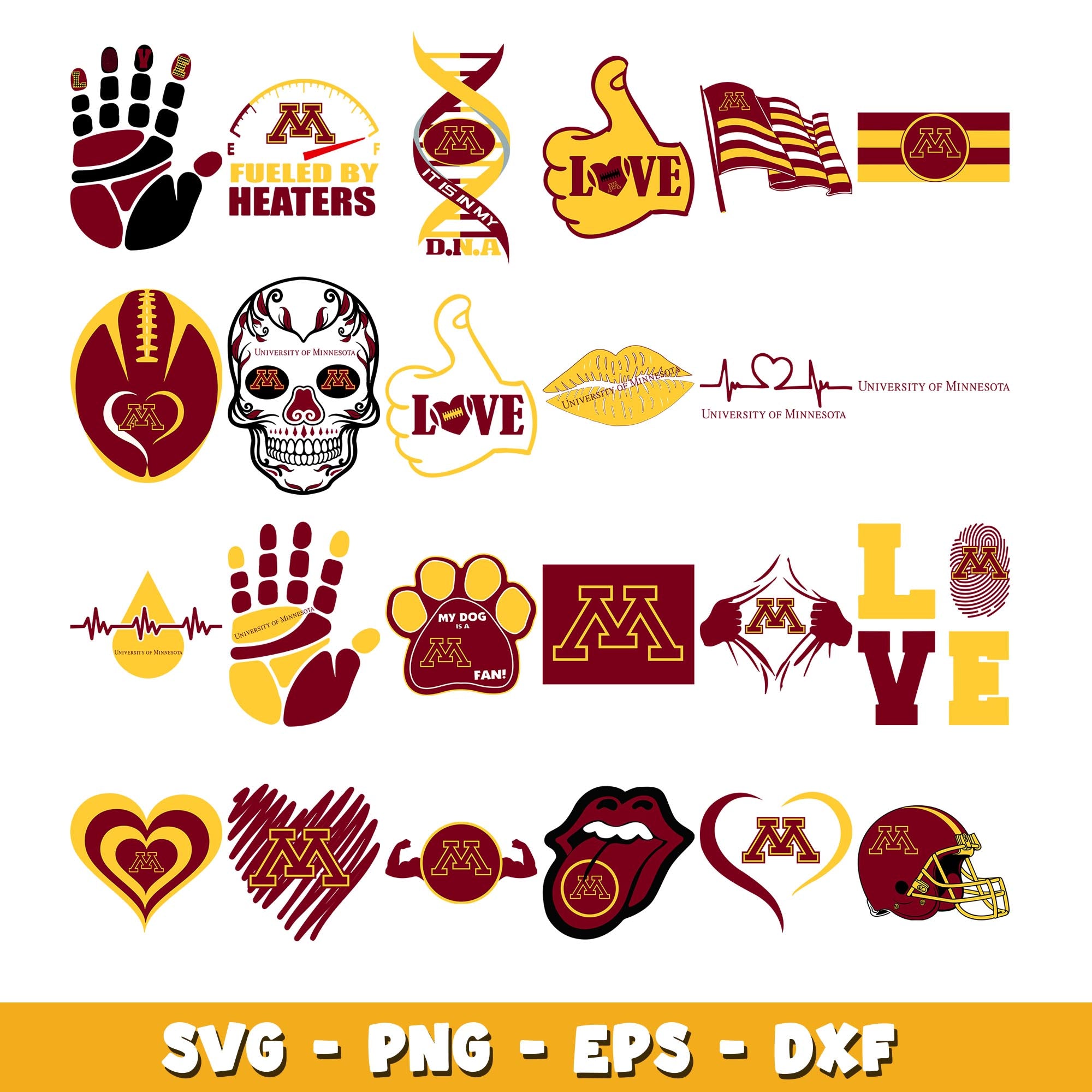 Gopher Football Logo