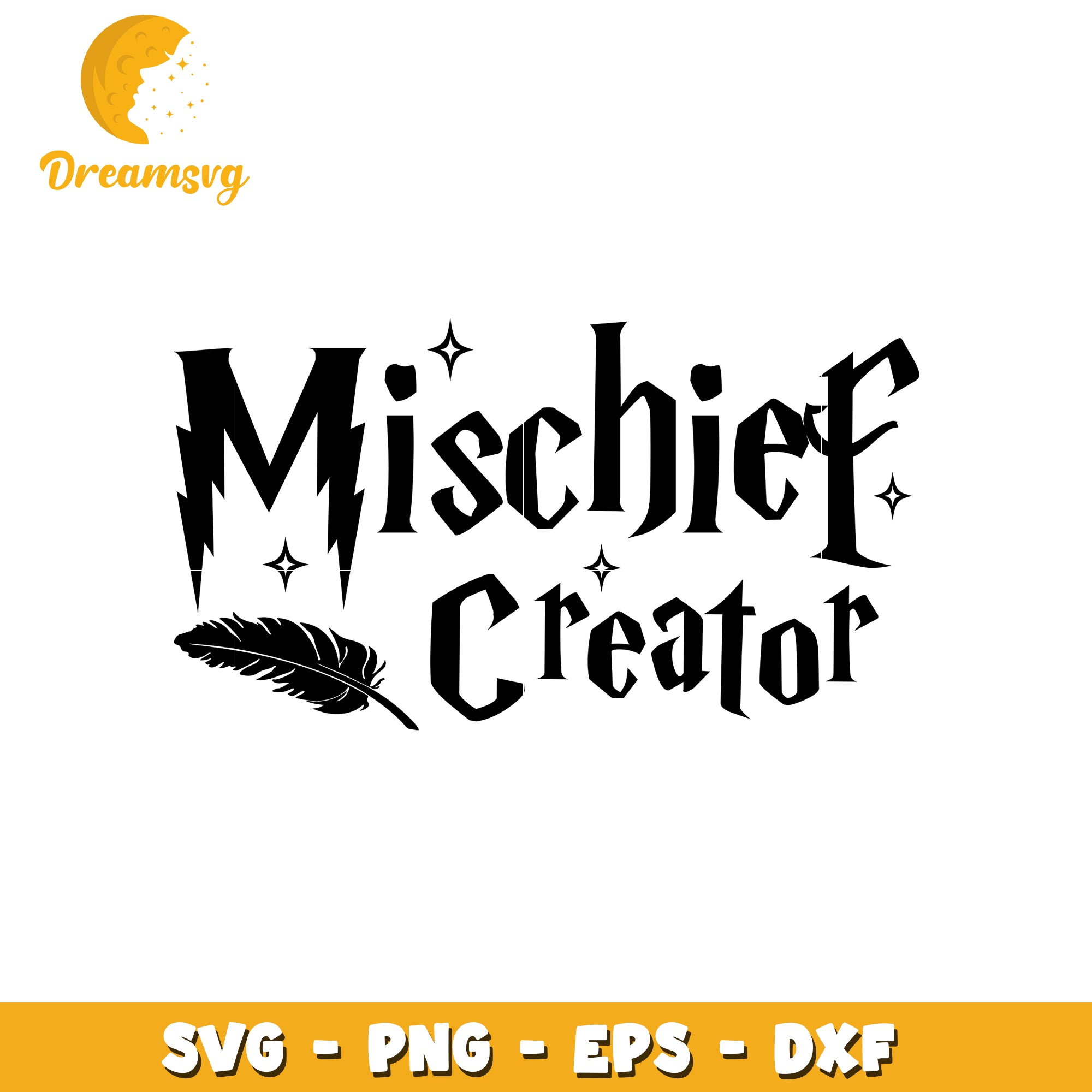 Mischief Creator SVG Design for Creative Projects and Crafts – DreamSVG ...