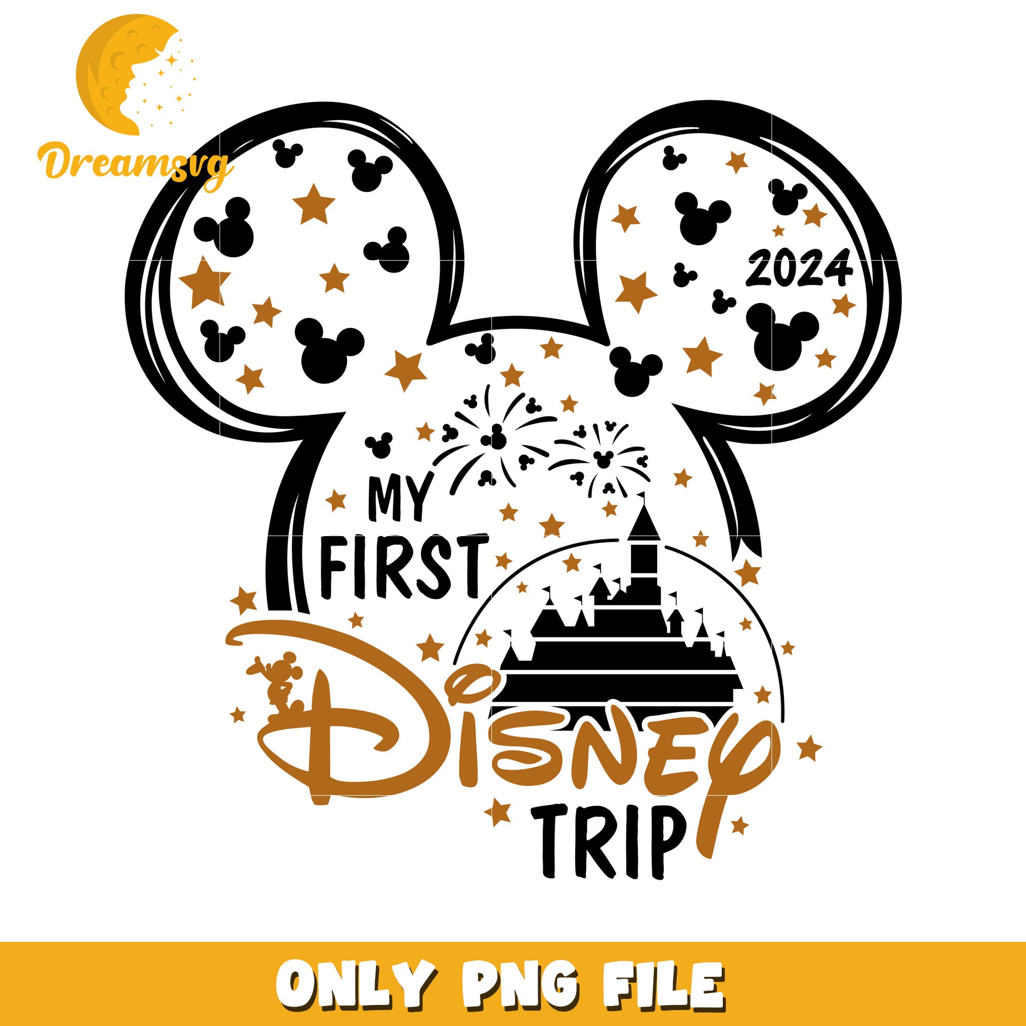 My First Disney Trip PNG 2024 – DreamSVG Store