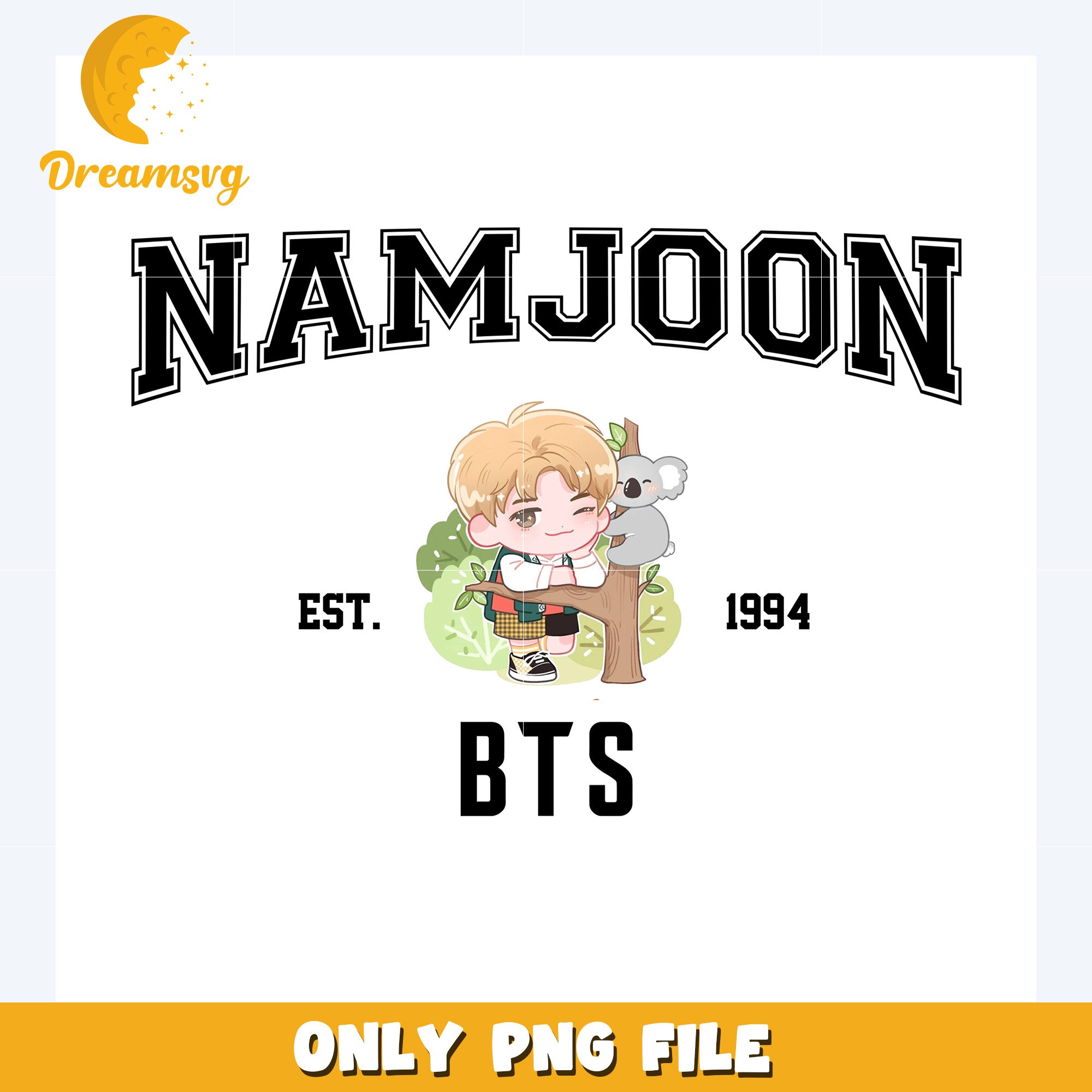 Namjoon bts black words png, bangtan boys png, bts members mascots png ...