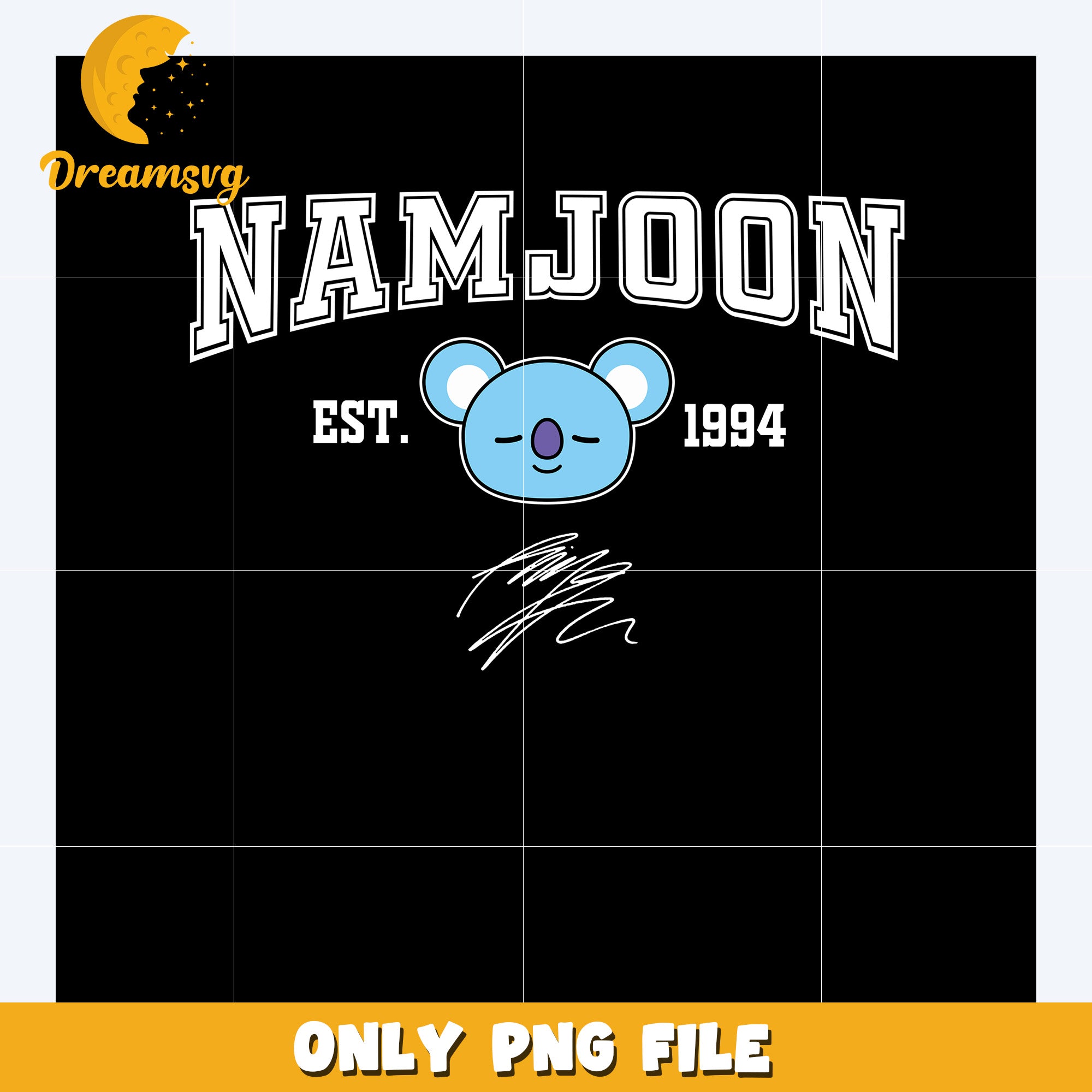 Namjoon koya cute png, bts mascot png, bt21 characters png – DreamSVG Store
