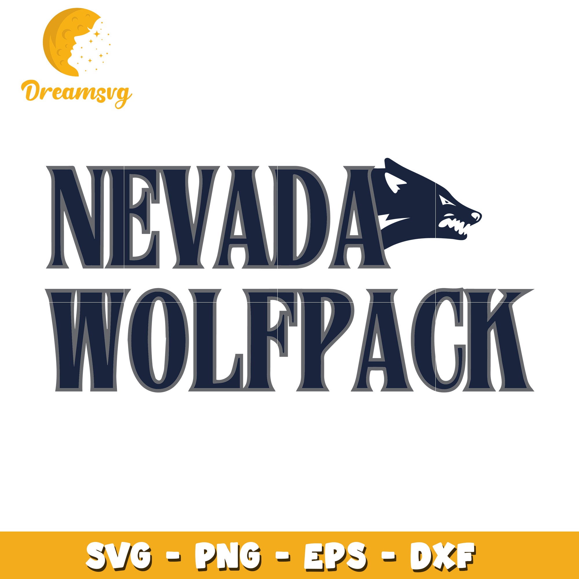 Nevada Wolfpack SVG Design for Fans and Craft Projects – DreamSVG Store