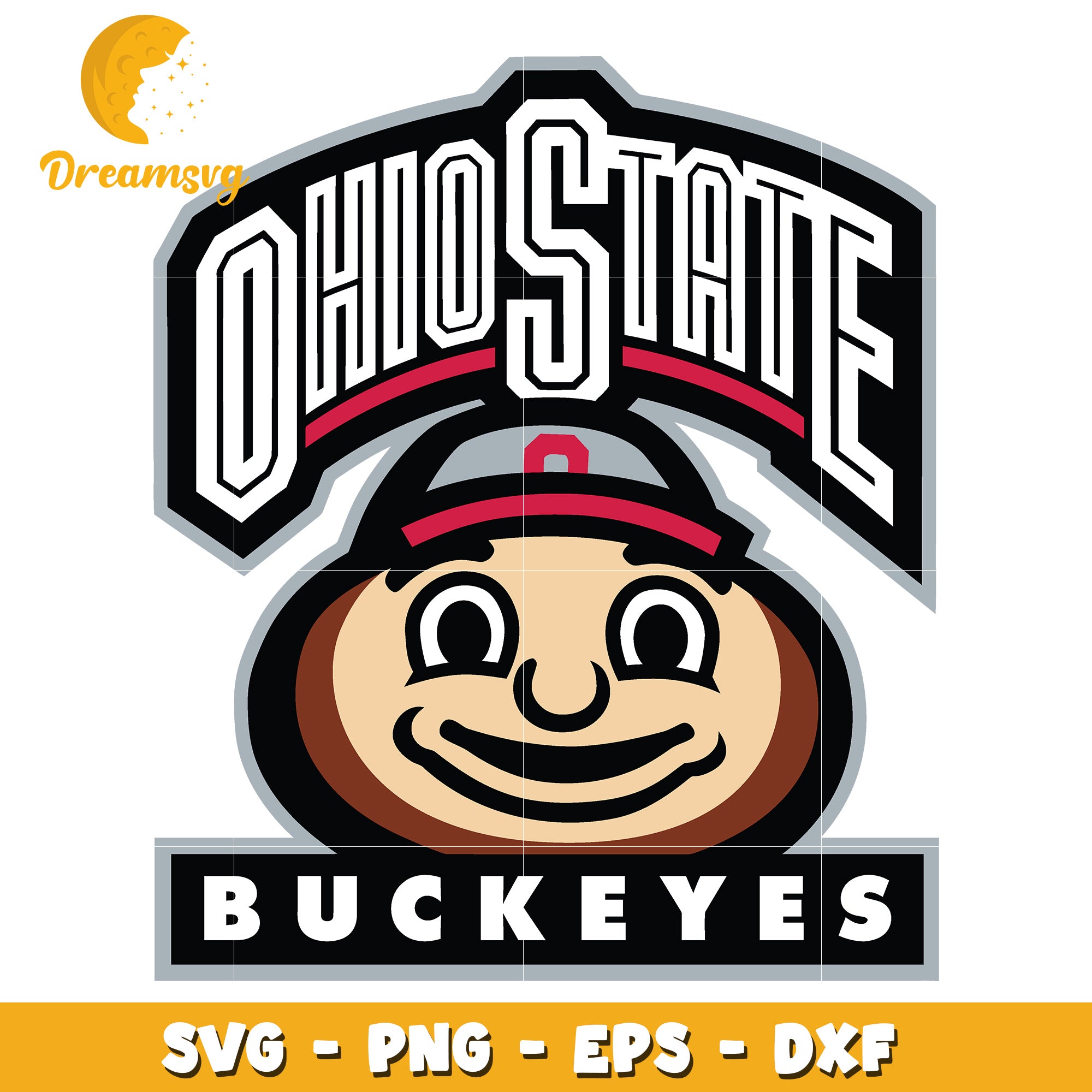 Ohio State Buckeyes SVG File for Fans and Crafters Downloadable ...