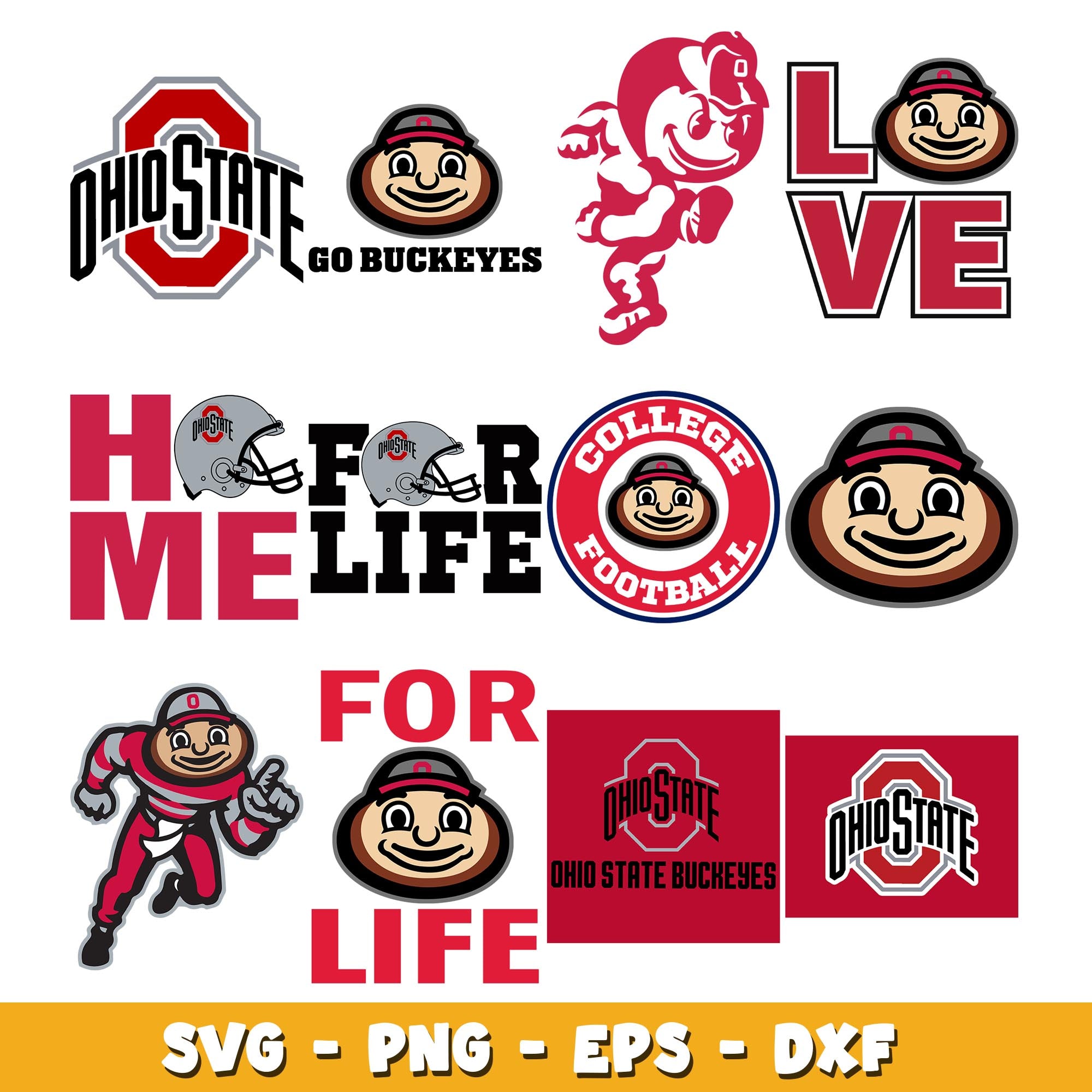 Ohio State Bundle svg, Ohio State logo svg, ncaa svg – DreamSVG Store