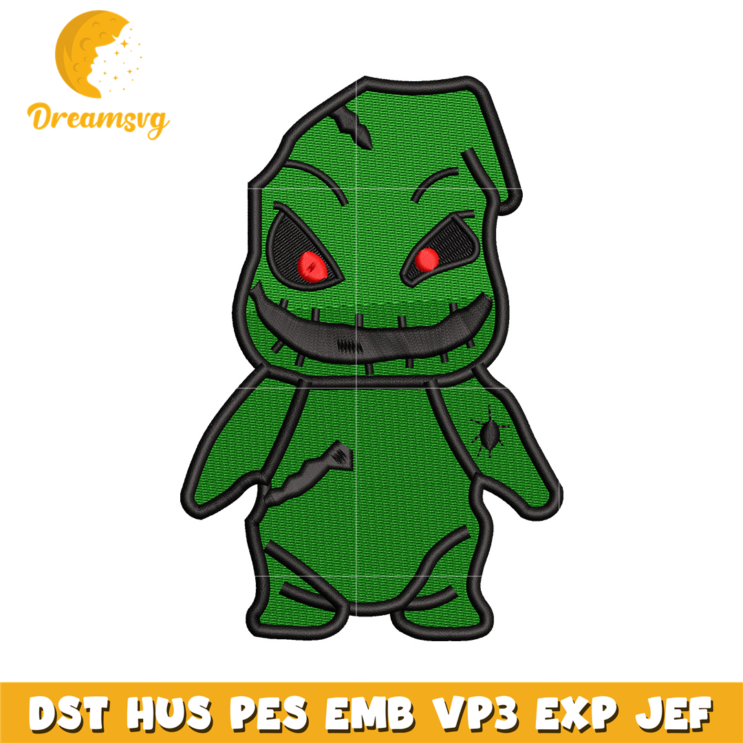 Oogie boogie embroidery design – DreamSVG Store