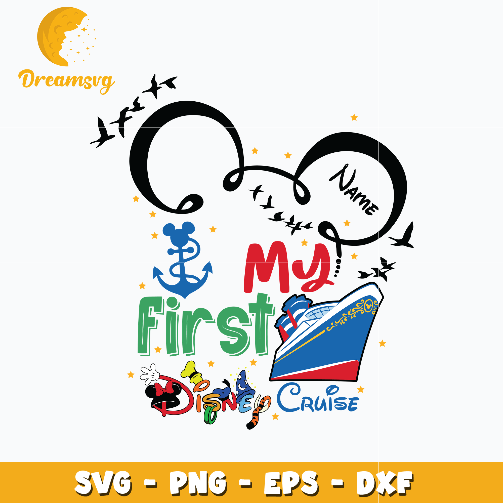 Mickey mouse my first cruise svg – DreamSVG Store