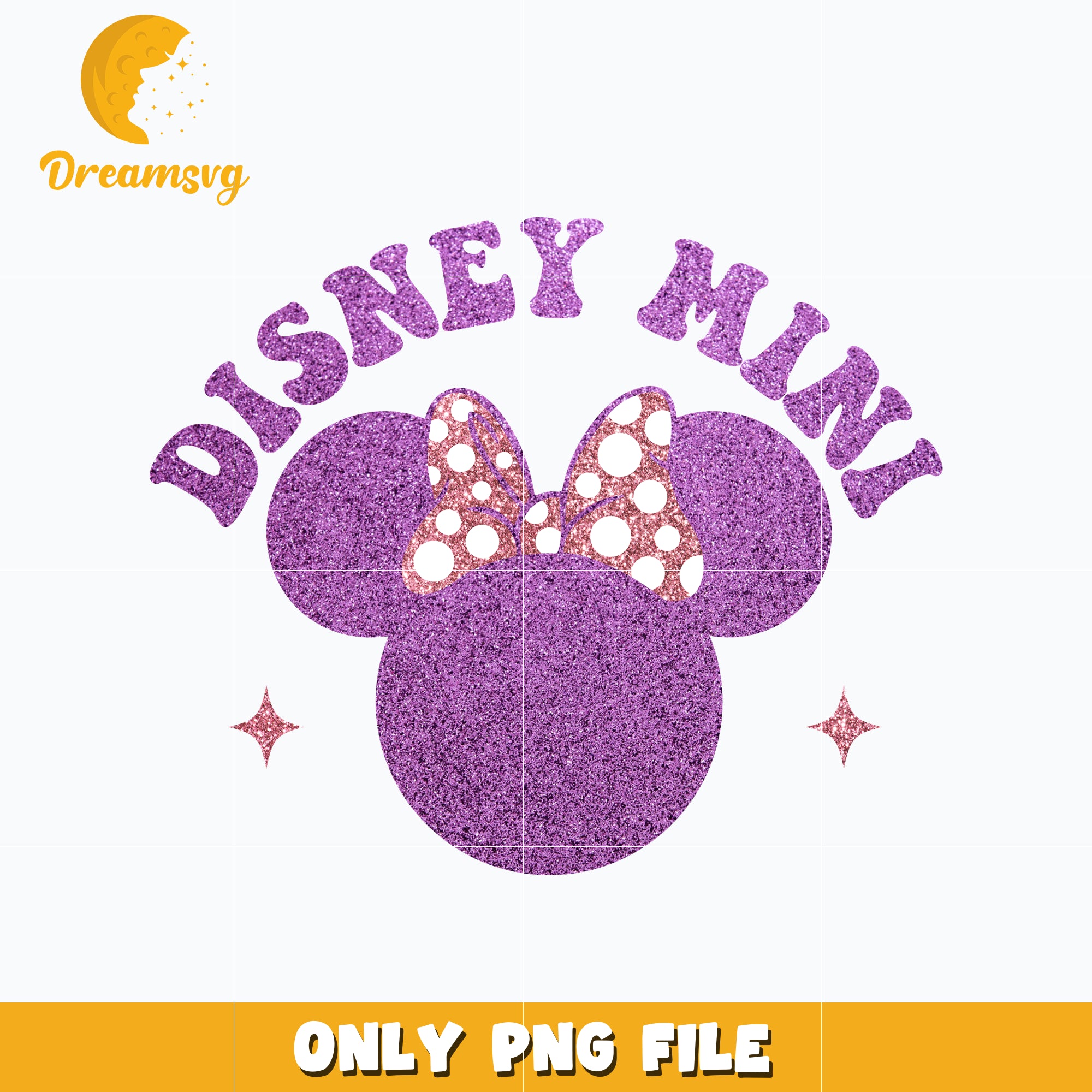 Disney Mini Minnie mouse head png – DreamSVG Store