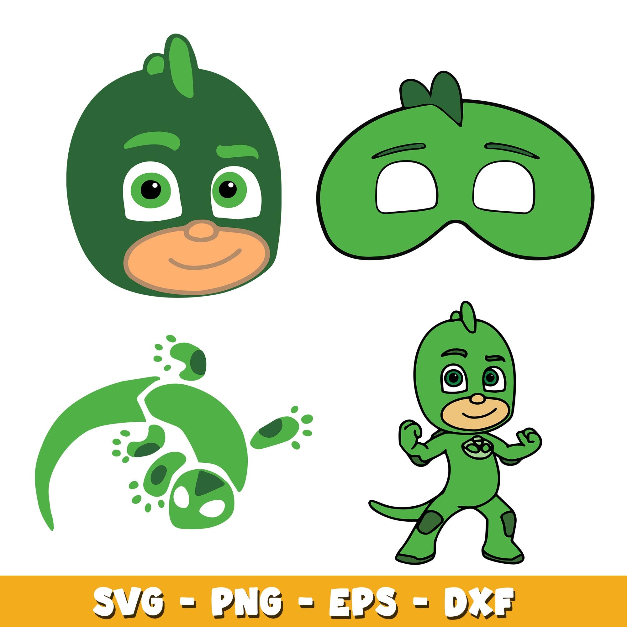 Gluglu PJ Masks svg, PJ Masks bundle svg, cartoon svg – DreamSVG Store