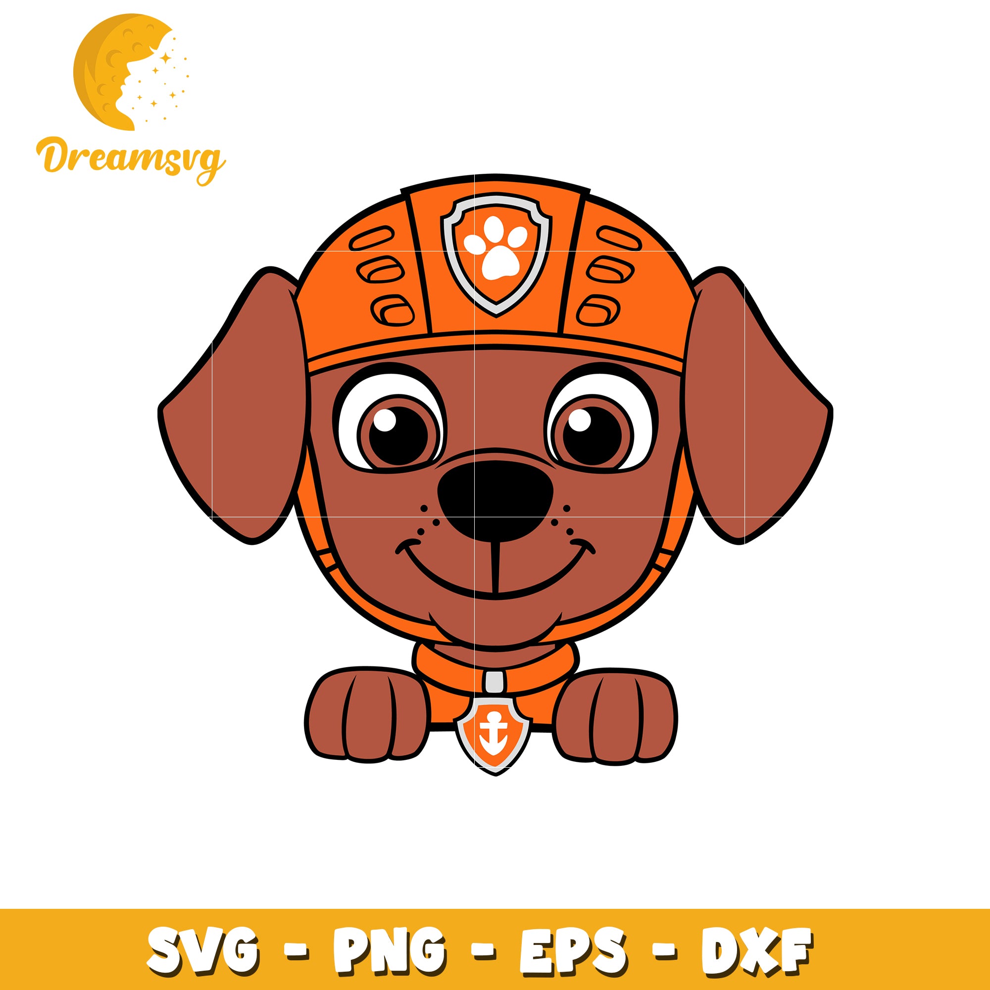 Paw Patrol Zuma SVG PNG EPS DXF Cut File – DreamSVG Store