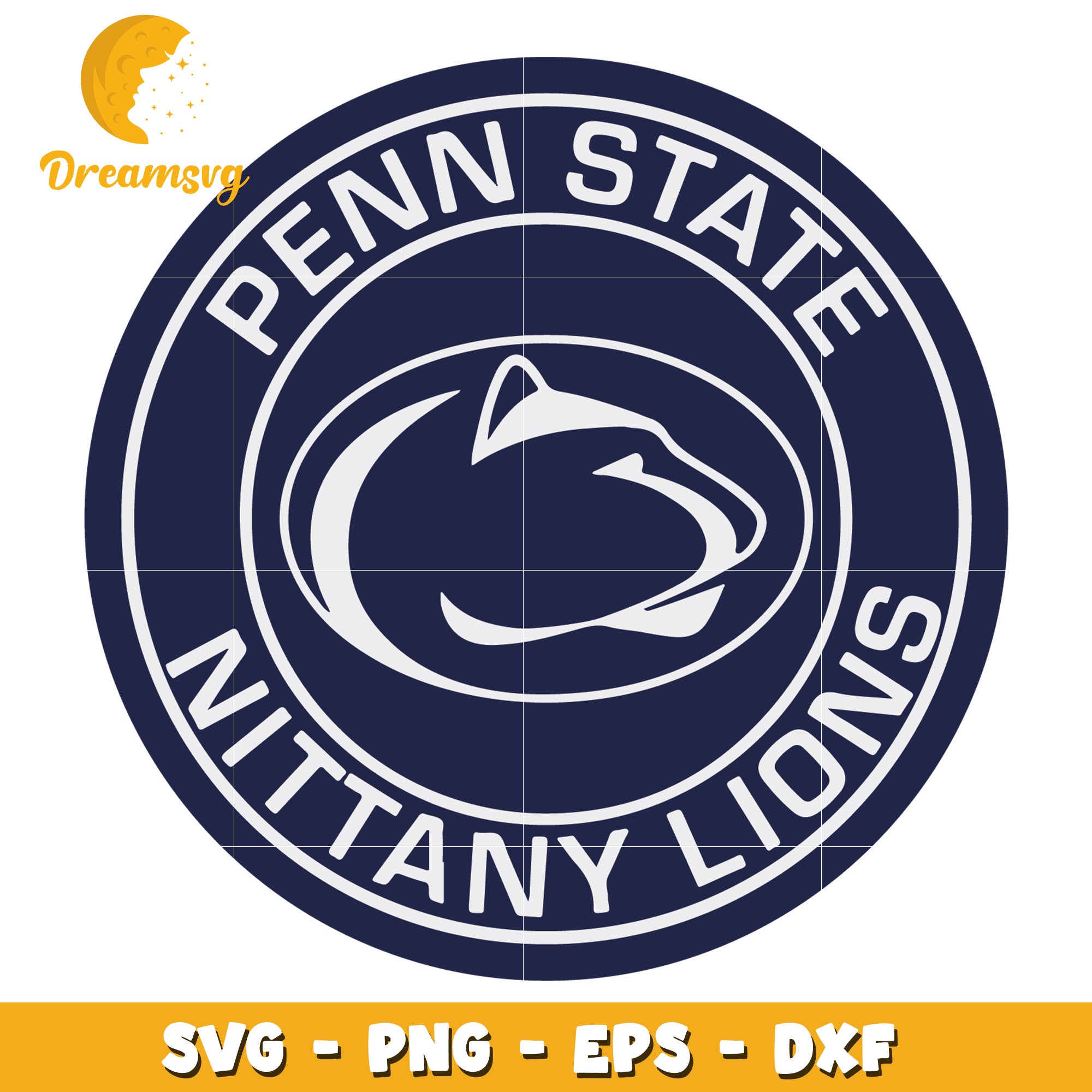 Penn State Nittany Lions Logo SVG Graphic for Digital Use – DreamSVG Store