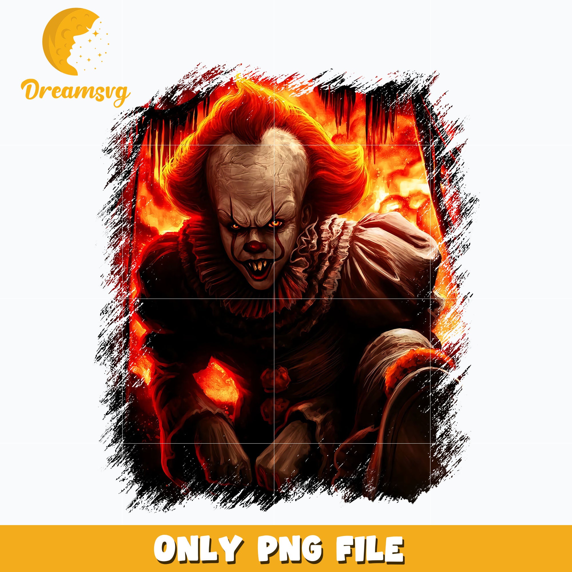 Pennywise halloween png, Halloween png, Digital download. – DreamSVG Store