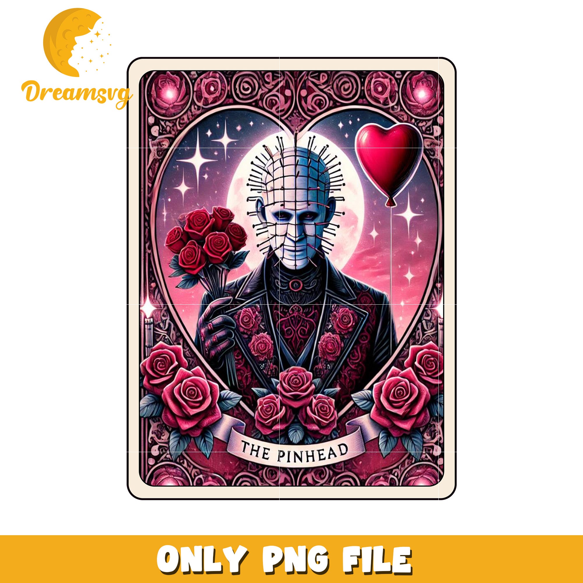 Pinhead Valentines Day PNG – DreamSVG Store